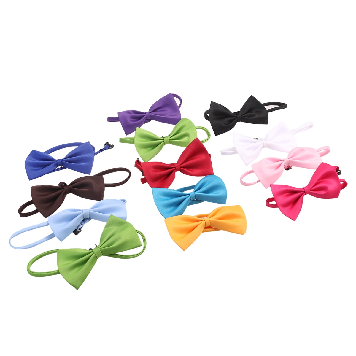 YOSADIER 20Pcs Mens Bow Ties Adjustable Pre-Tied For Men At Weddings ...