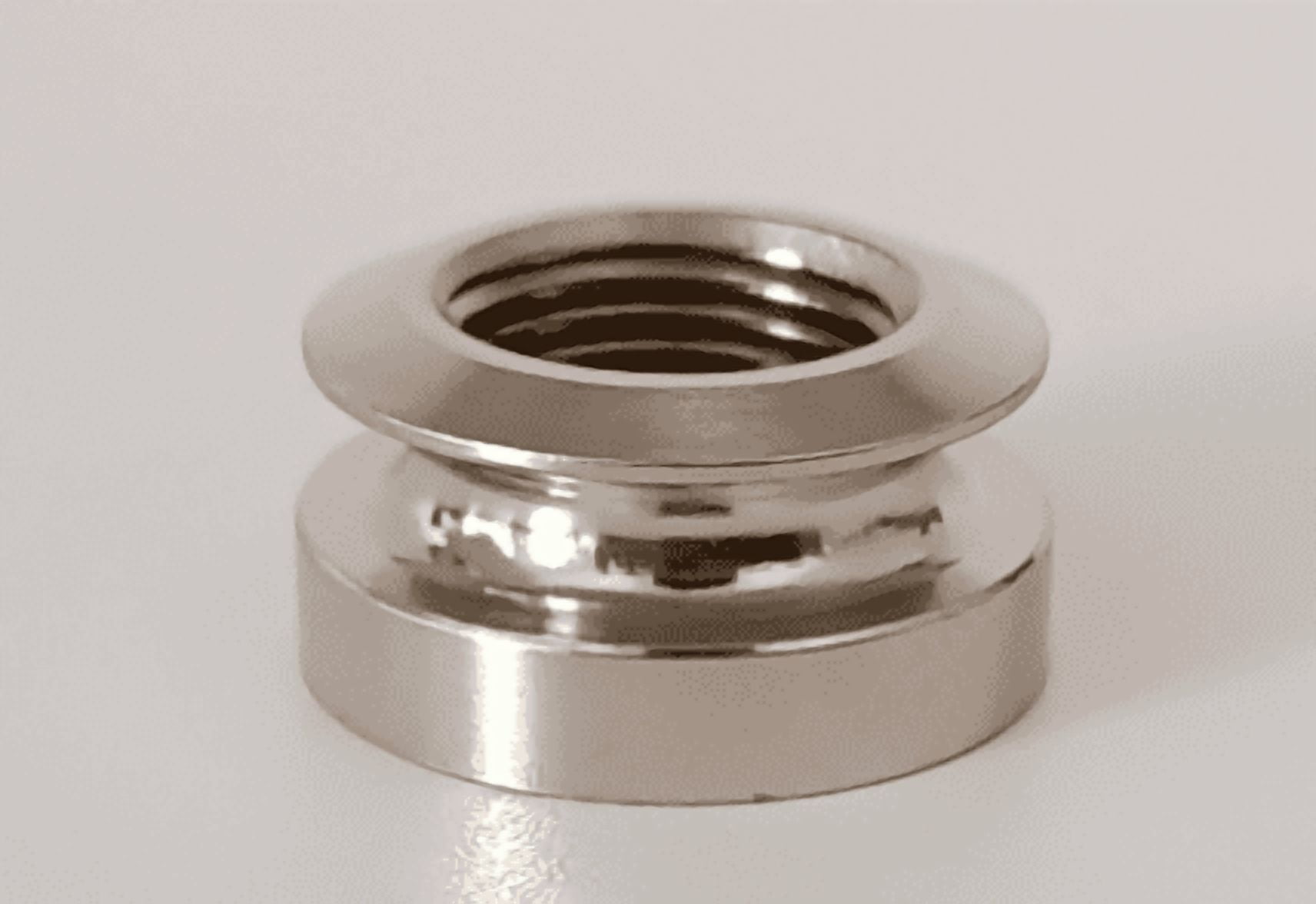 YOSADIER Guitar End Pin Socket Copper Guitar Accessory Silver 2Pack ...