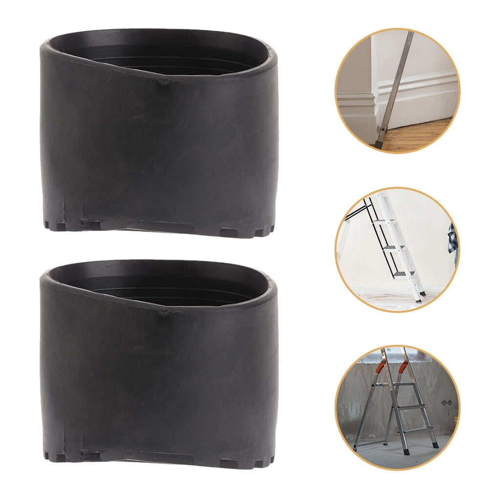 YOSADIER 2Pcs Black Telescopic Ladder Leg Caps for Diy Enthusiasts and ...