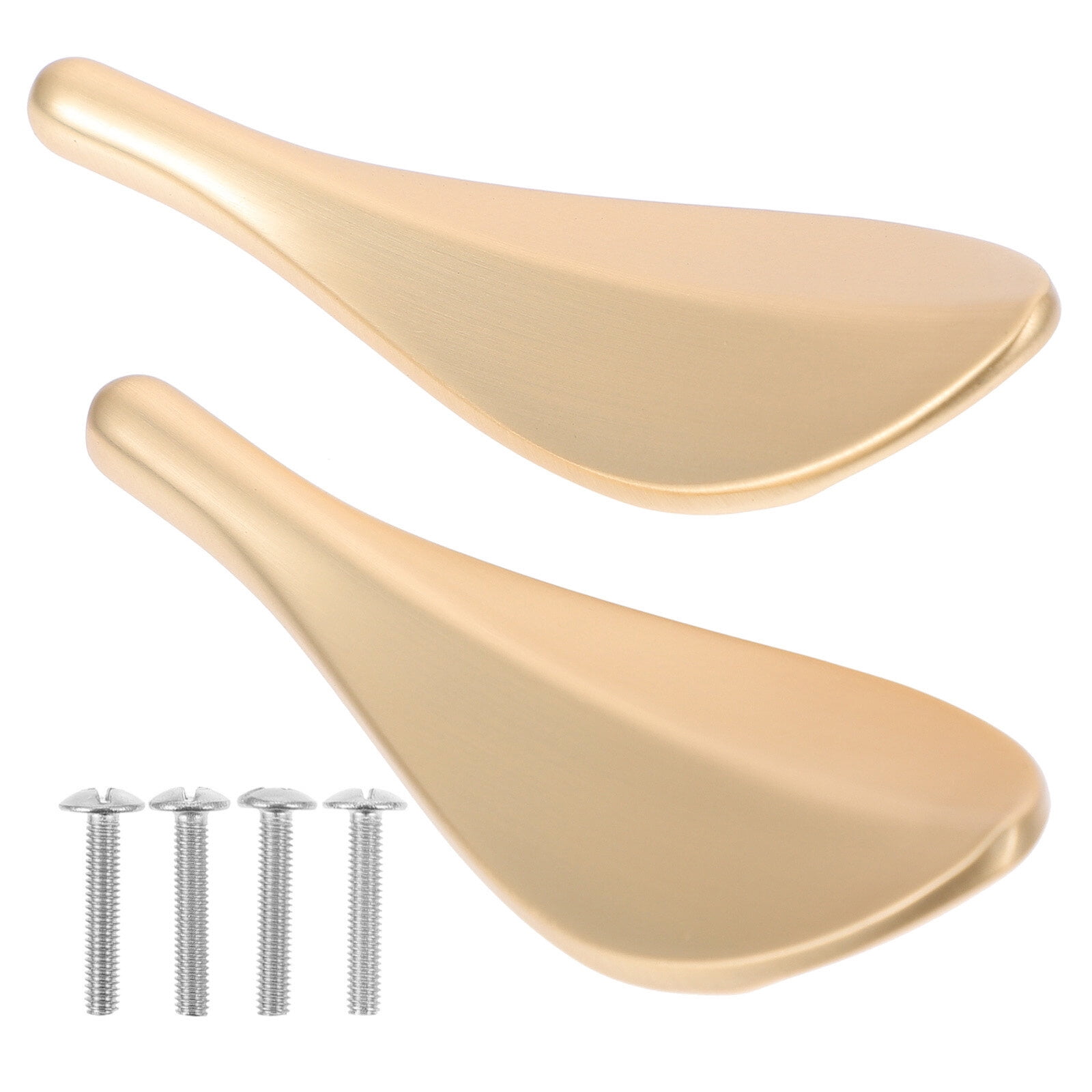 YOSADIER 2Pcs Decorative Cabinet Handles in Golden Leaf Design for ...