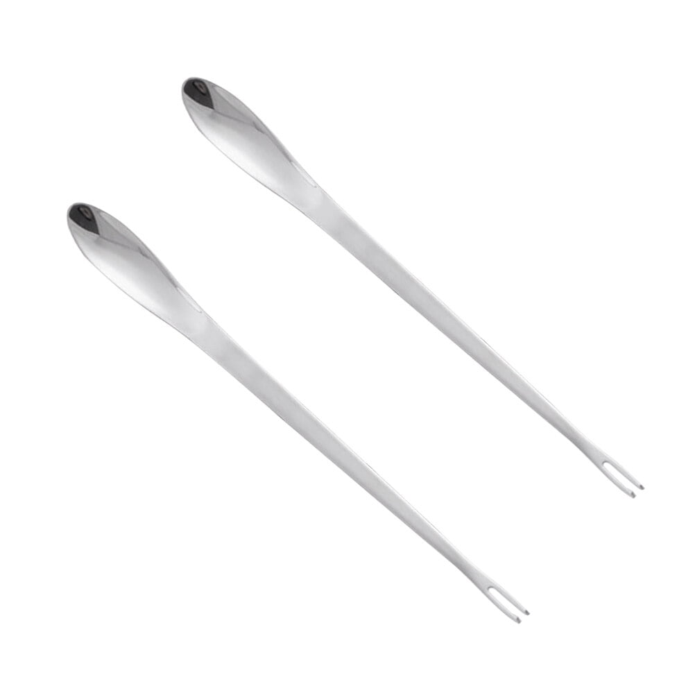 YOSADIER 2Pcs Stainless Steel Crab Fork Picks Dual Head Tool for Home ...