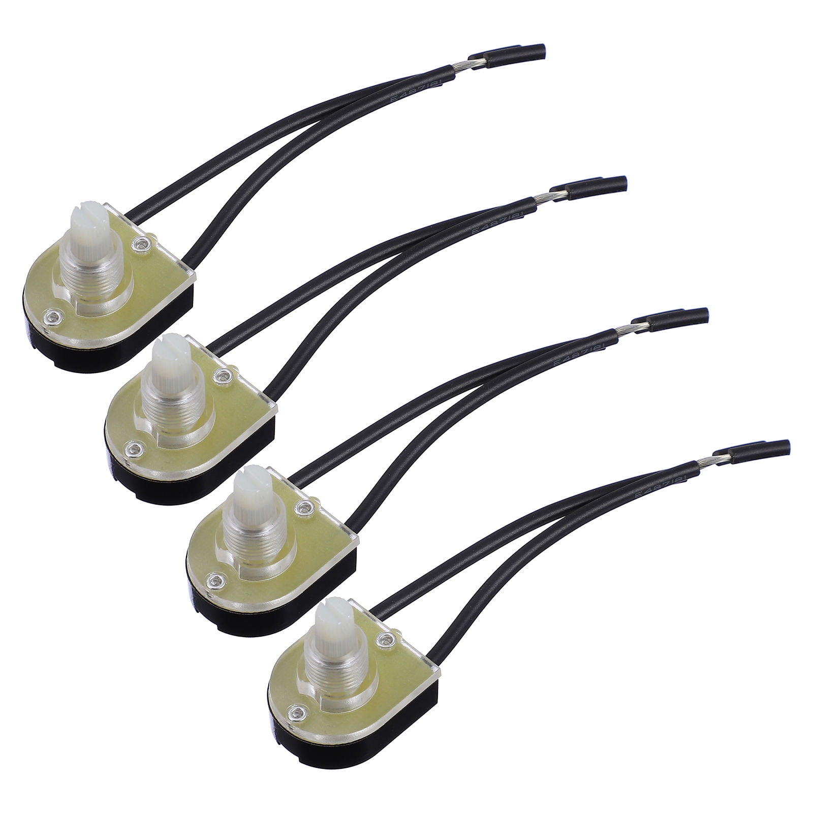 YOSADIER 4Pcs Lamp Switches with Synthetic Material and Copper for ...