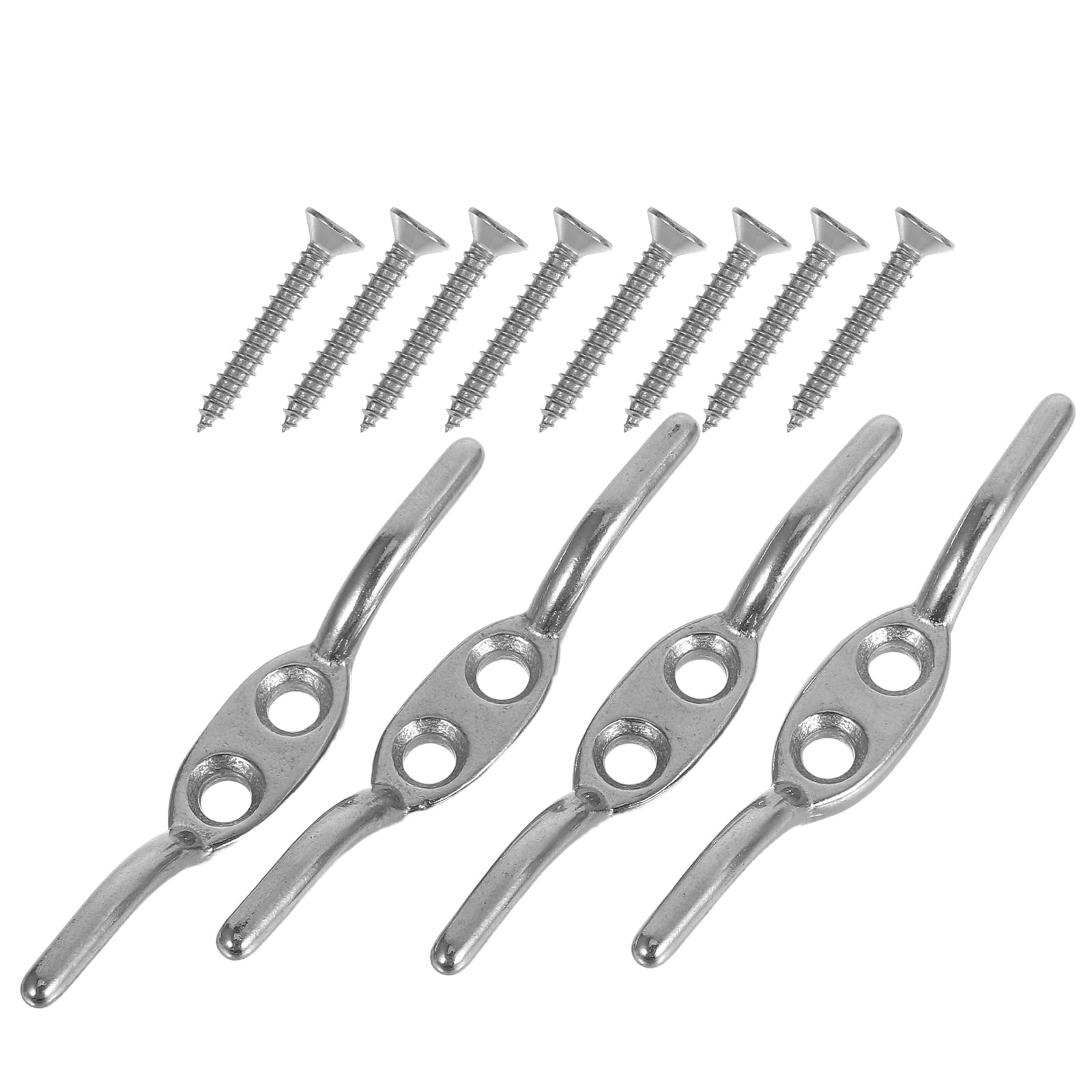 YOSADIER 4Set Flagpole Snap Hook Flagpole Hook Stainless Steel Boat and ...
