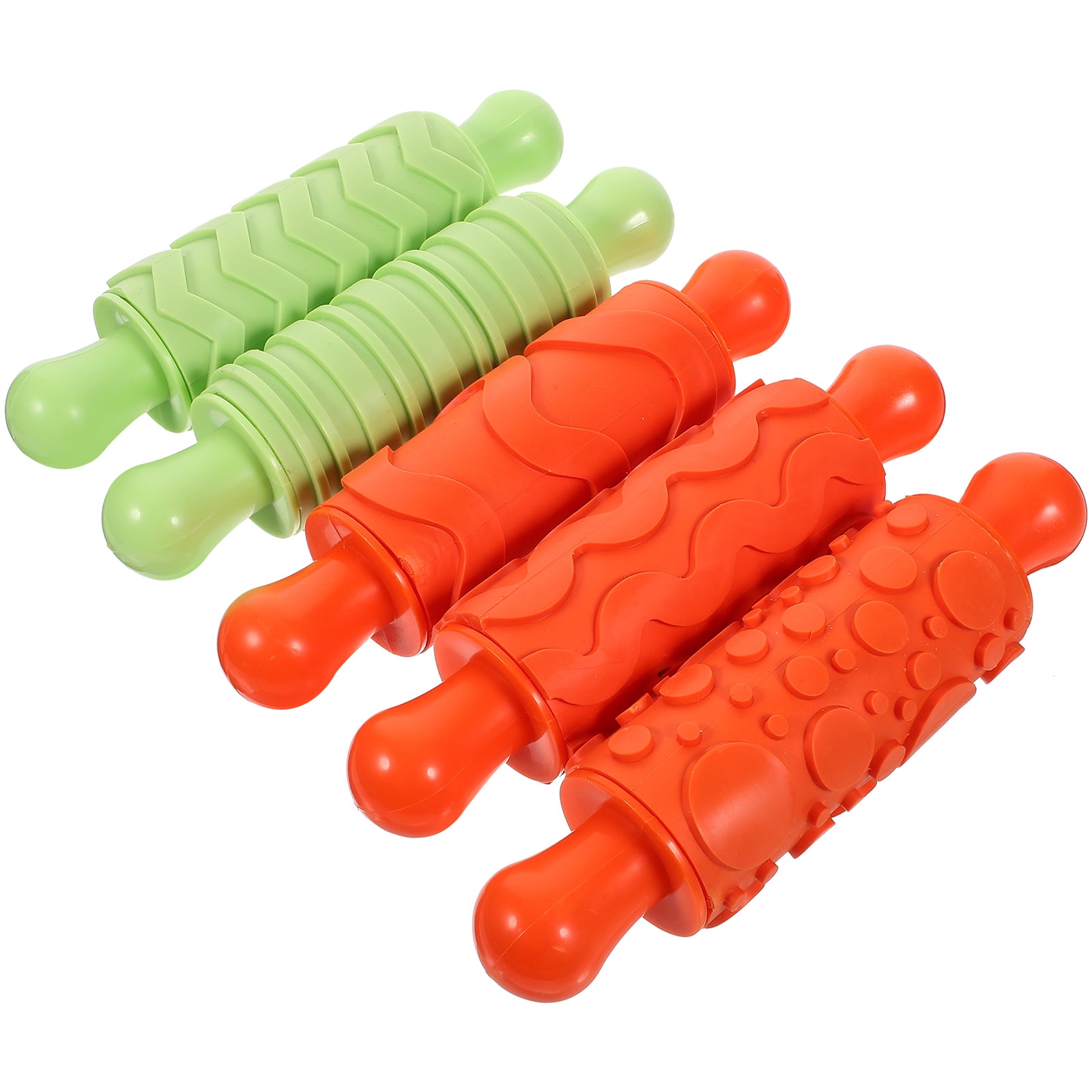 YOSADIER 5Pcs Rolling Pins for Children and Parents in Assorted Colors ...