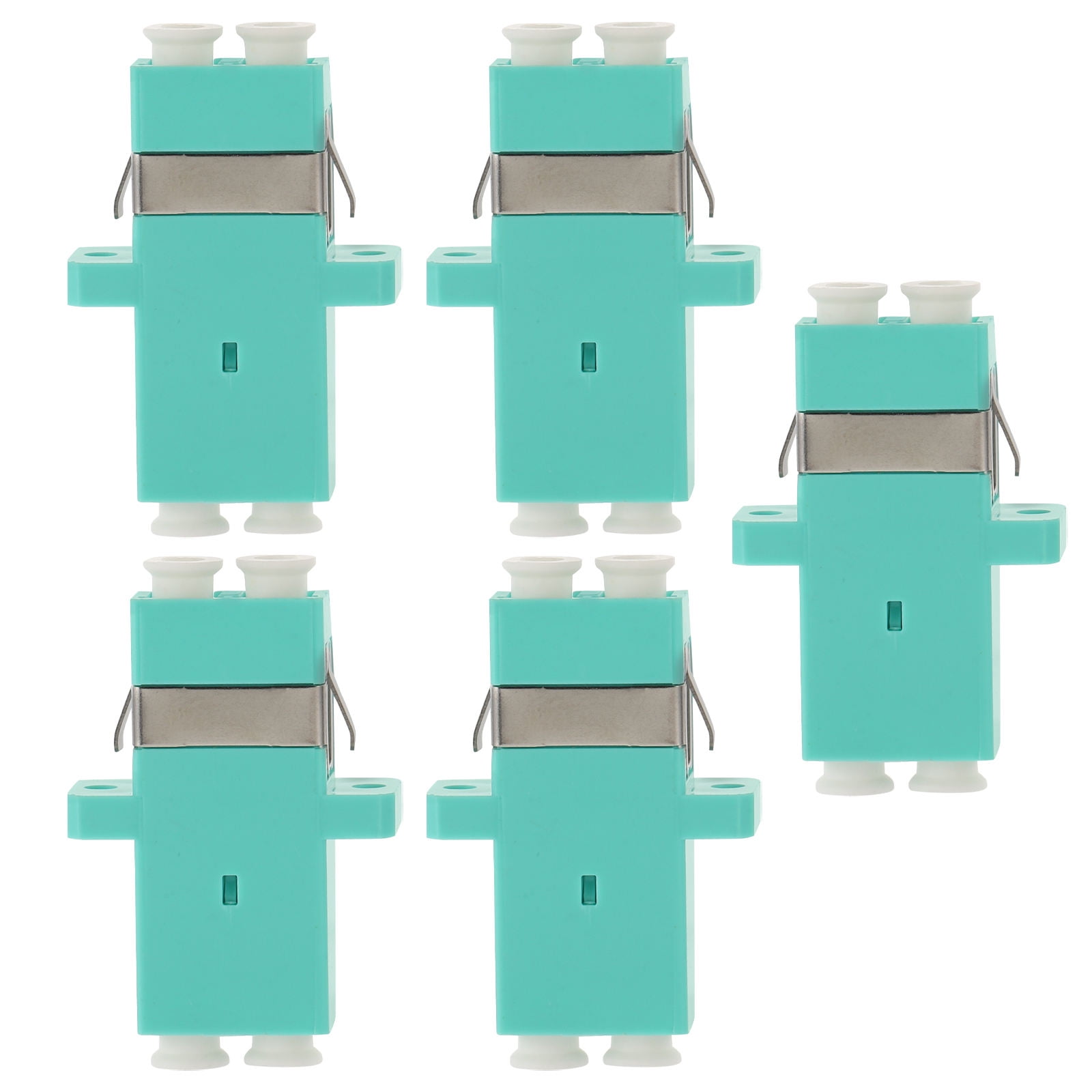 YOSADIER 5Set Fiber Coupler Lc Connector With Optical Fiber Connections ...