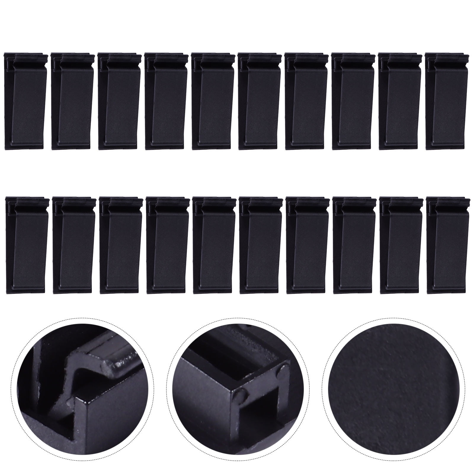 YOSADIER Adhesive Cable Clips 20Pcs Cable Management Clips for School ...