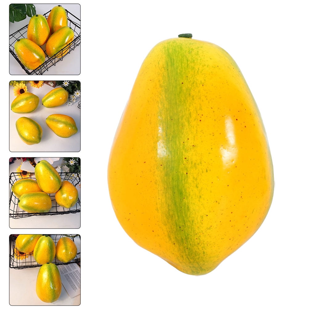 YOSADIER Artificial Papaya Model For Wedding And 1Pcs Realistic Style ...