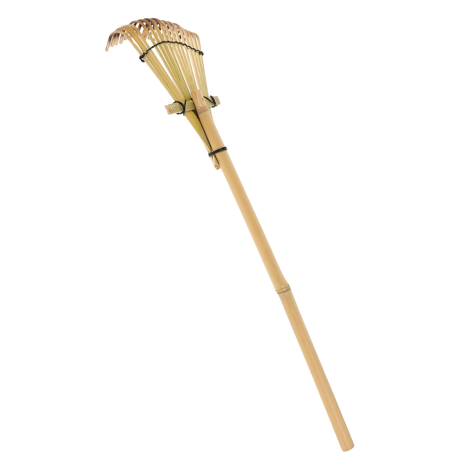 YOSADIER Traditional Japanese Bamboo Rake with Comfortable Grip for ...