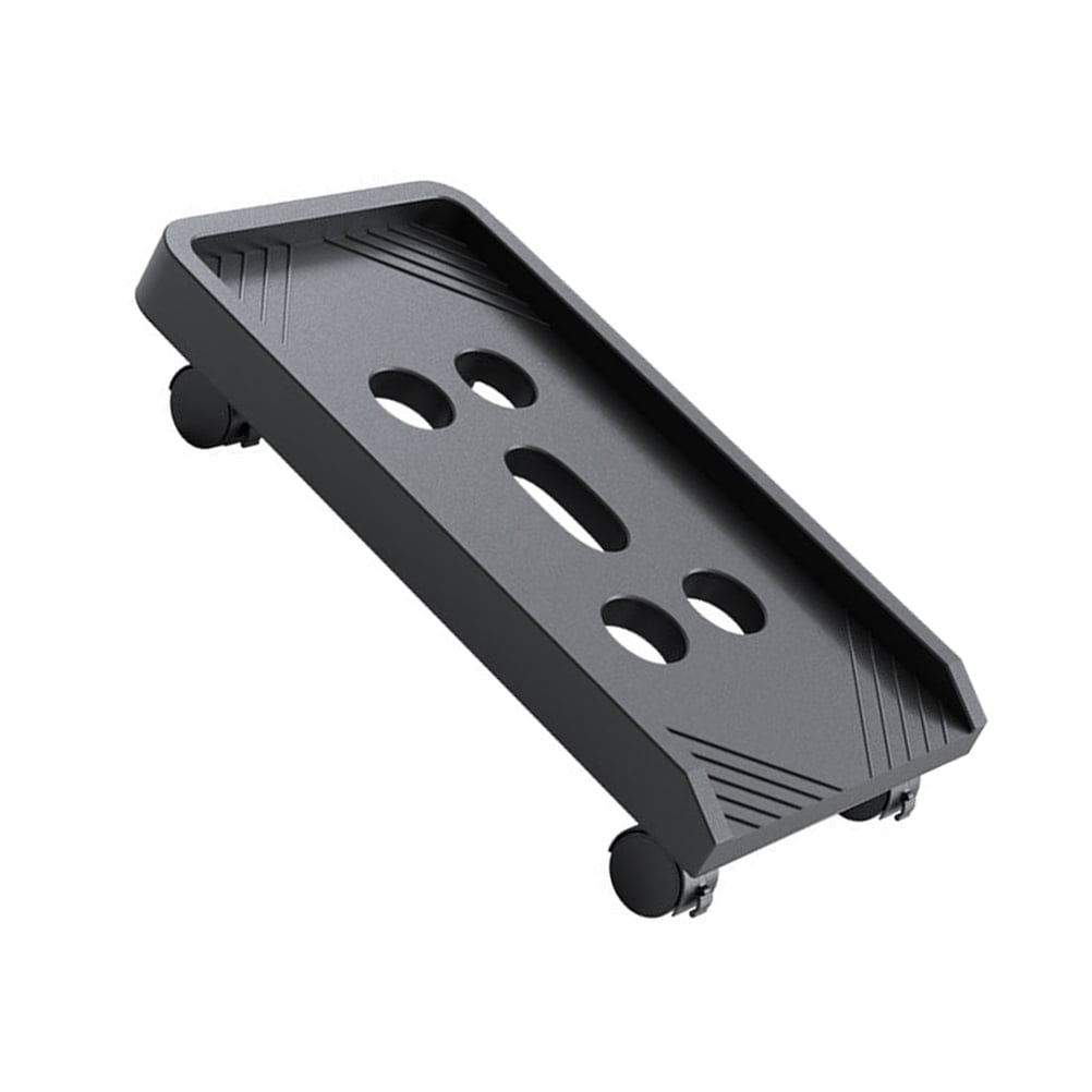 YOSADIER Yosadier Black Plastic Computer Tower Stand Radiating Holes ...