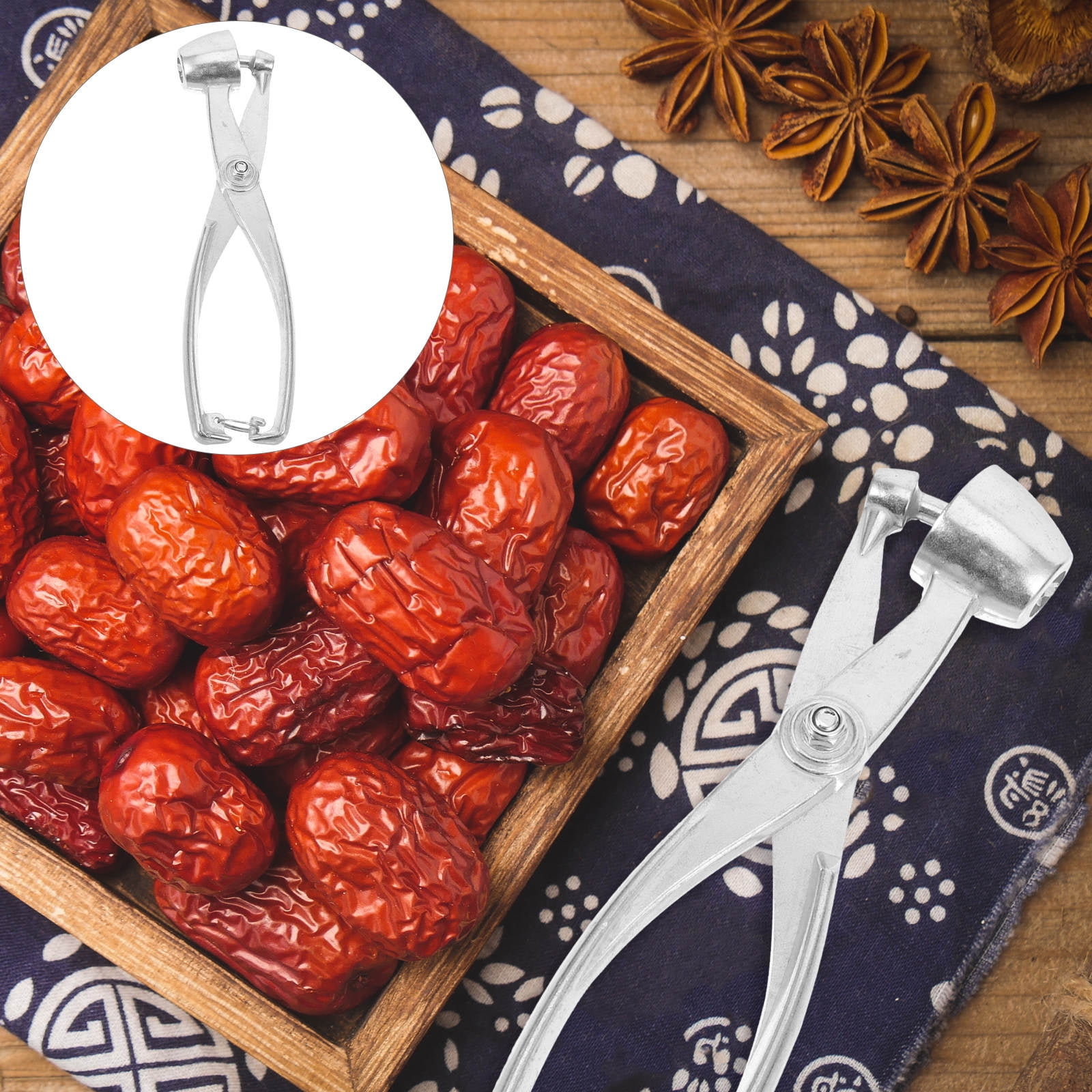 YOSADIER Date And Cherry Pitter Tool Metal Pitting Cooking Enthusiasts ...