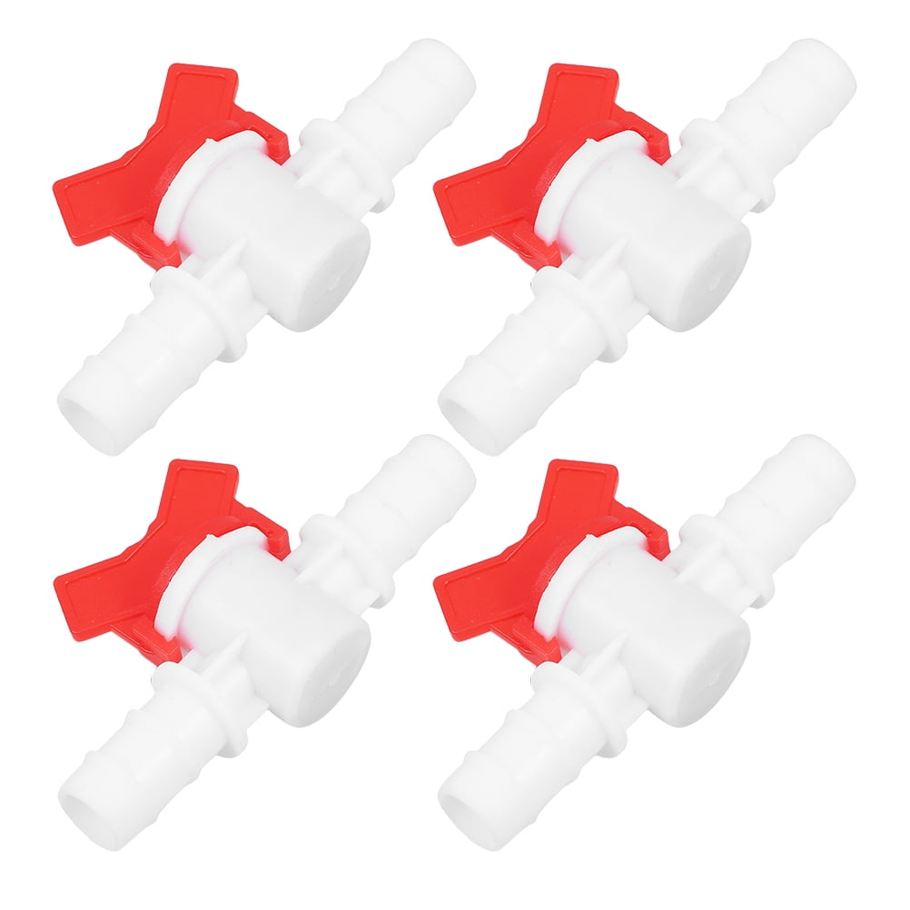 YOSADIER 4Pcs Lightweight Plastic Hose Quick Connect Valve for Garden ...