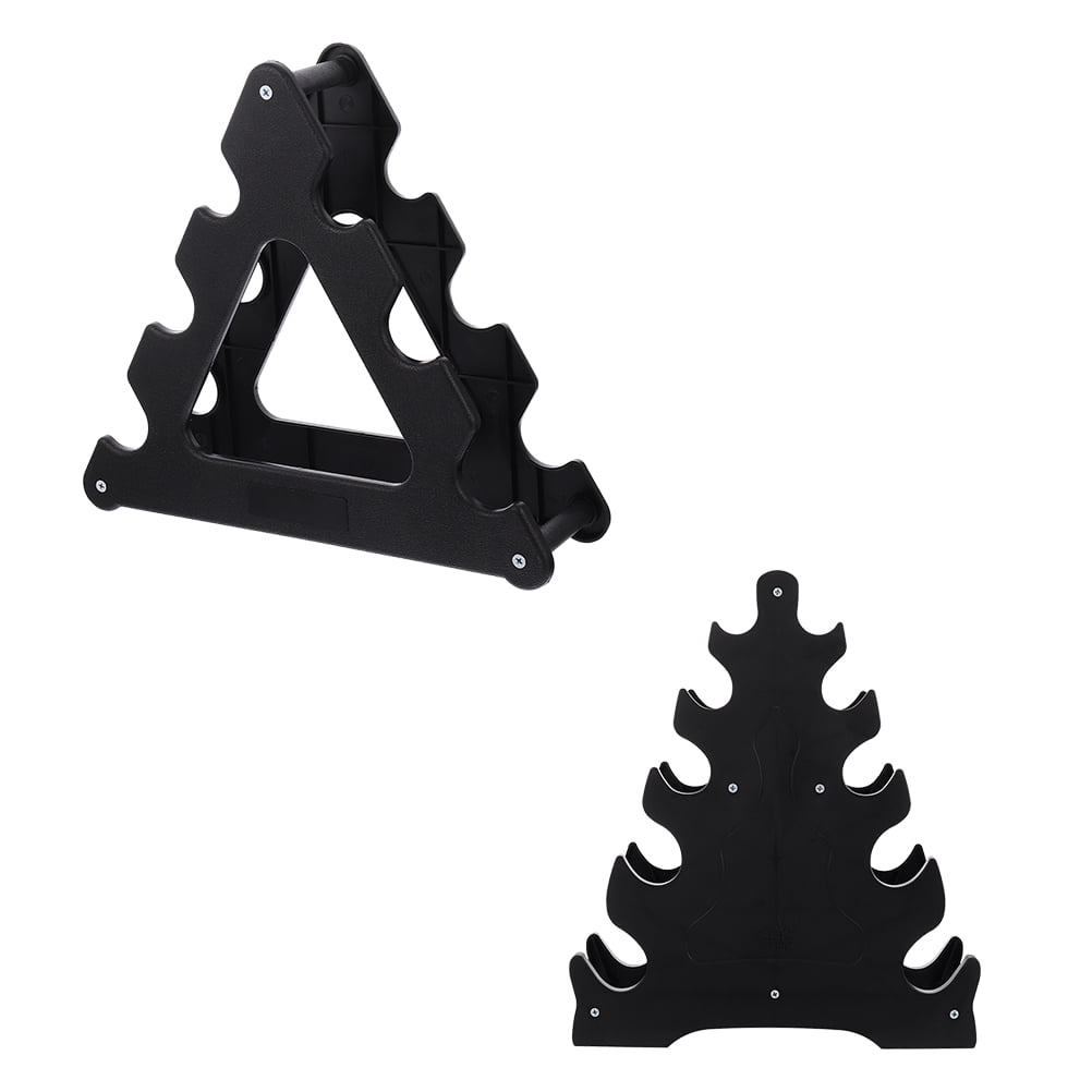 YOSADIER Dumbbell Storage Rack 2Pack Black Abs Triangle Shape For Home ...