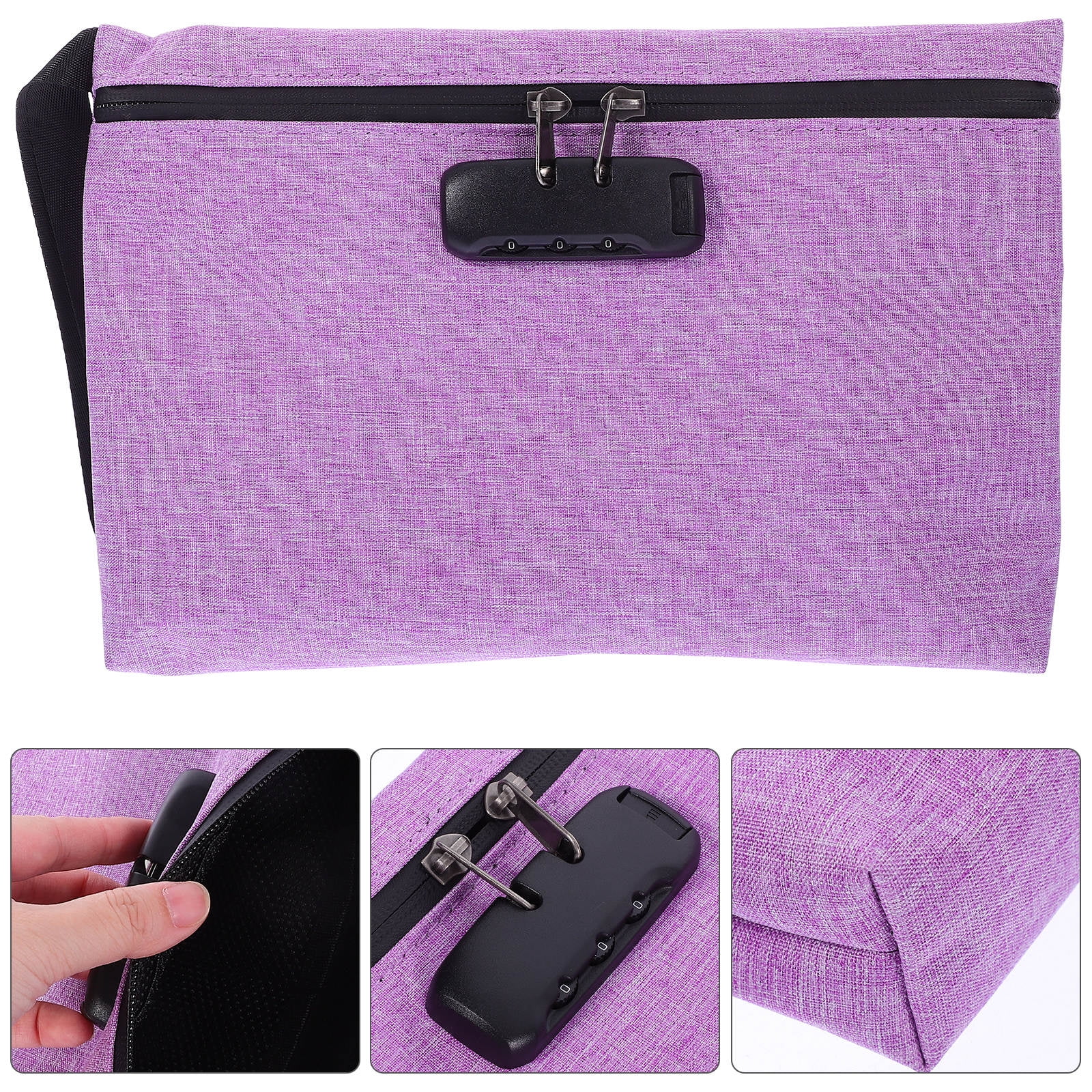 YOSADIER Locking Beach Bag Polyester Waterproof Portable Design for ...