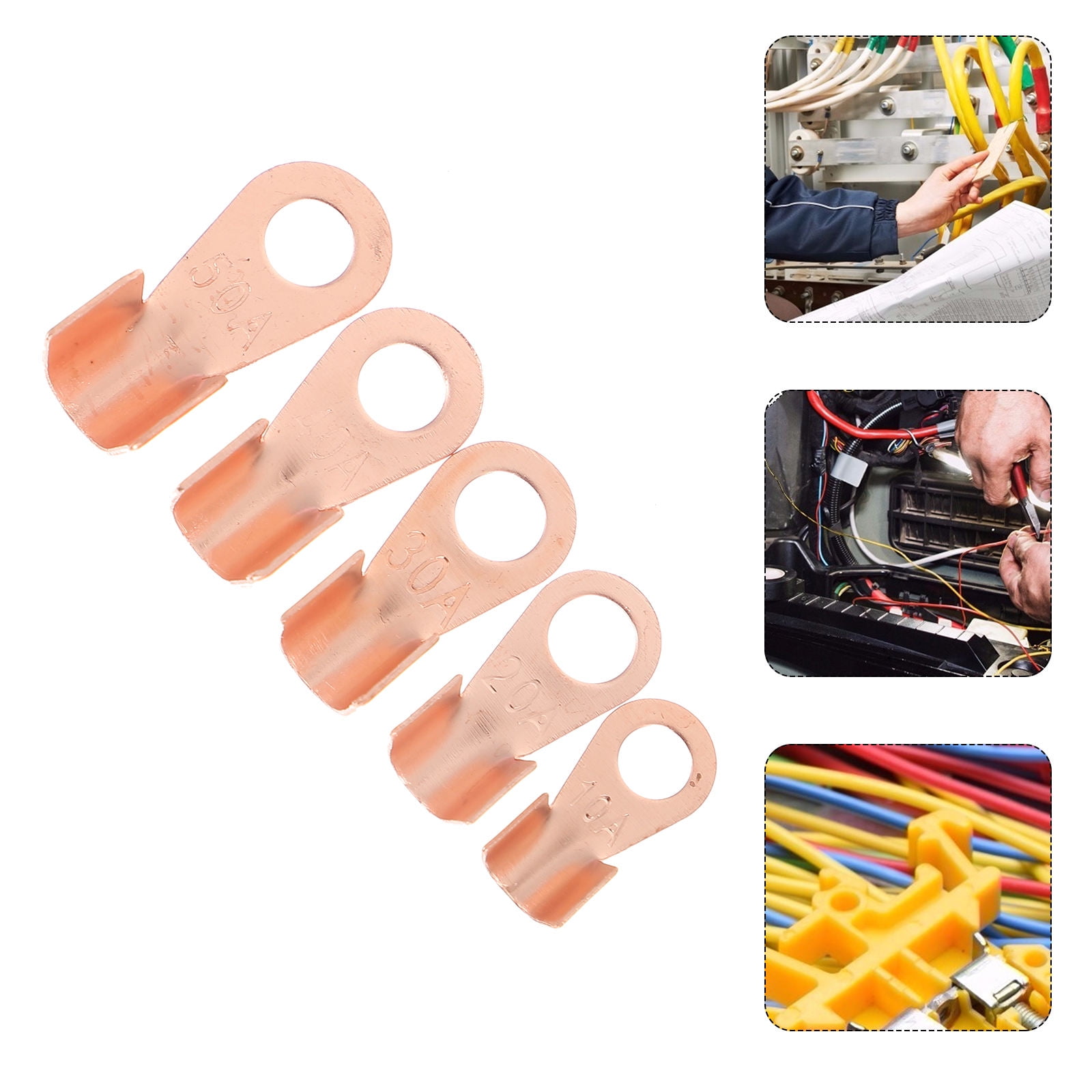 YOSADIER Open Barrel Connector 70Pack Circular for Electrical Equipment ...