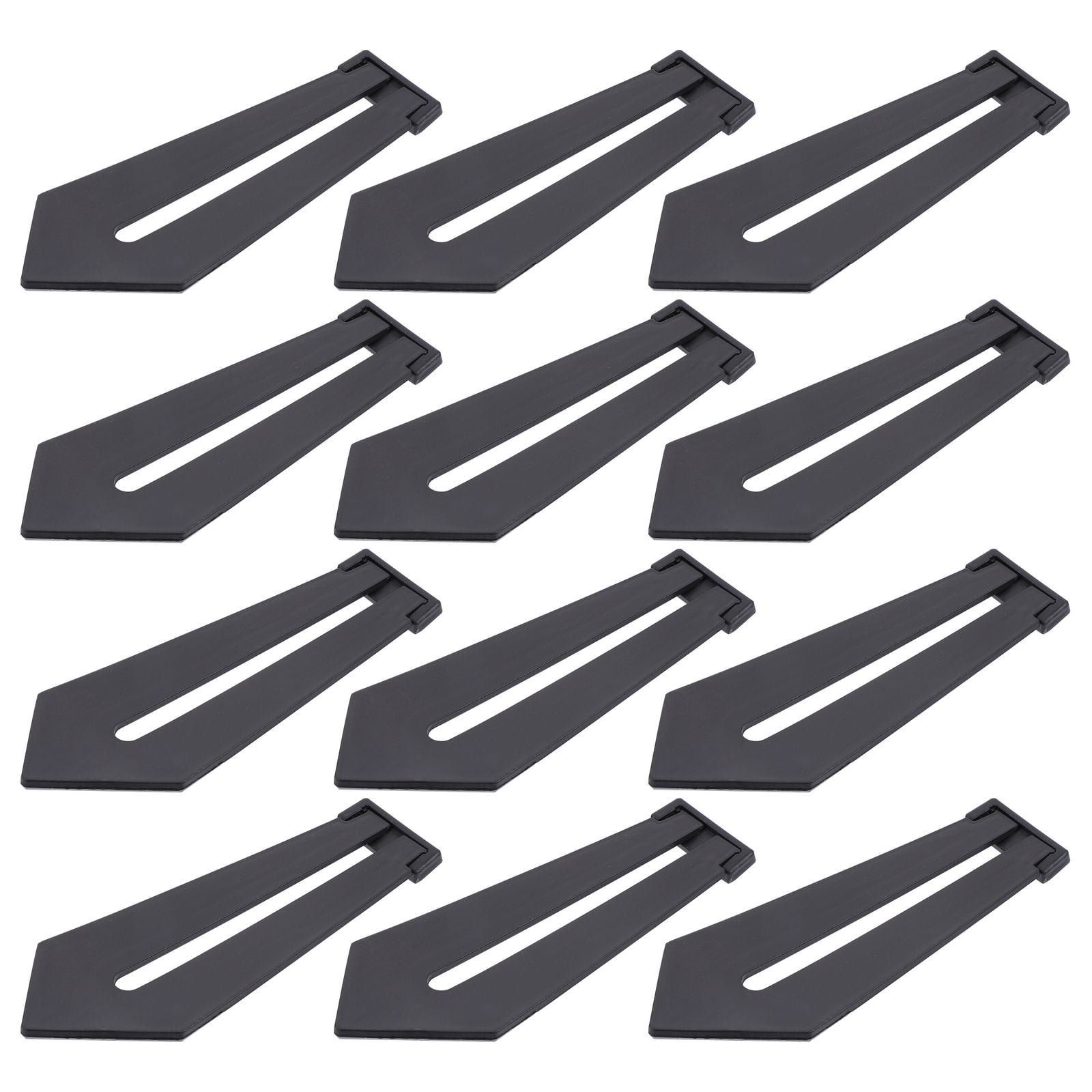 YOSADIER Picture Frame Stands 12Pcs Black Plastic Professional Design ...