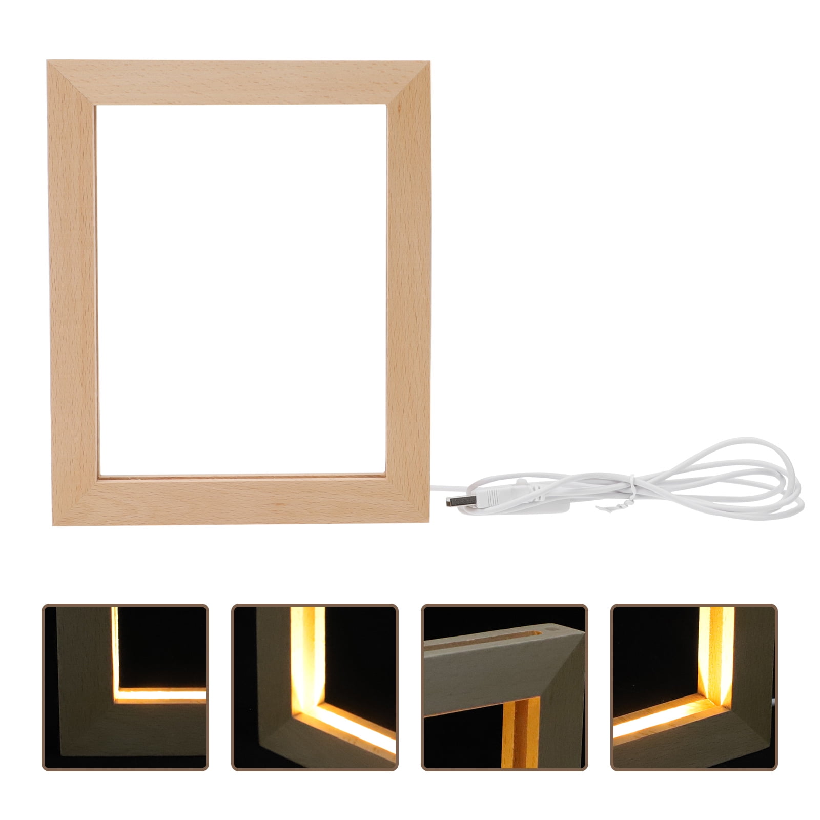 YOSADIER Rectangular Photo Frame 23X17Cm For Kitchen Decor With Led ...