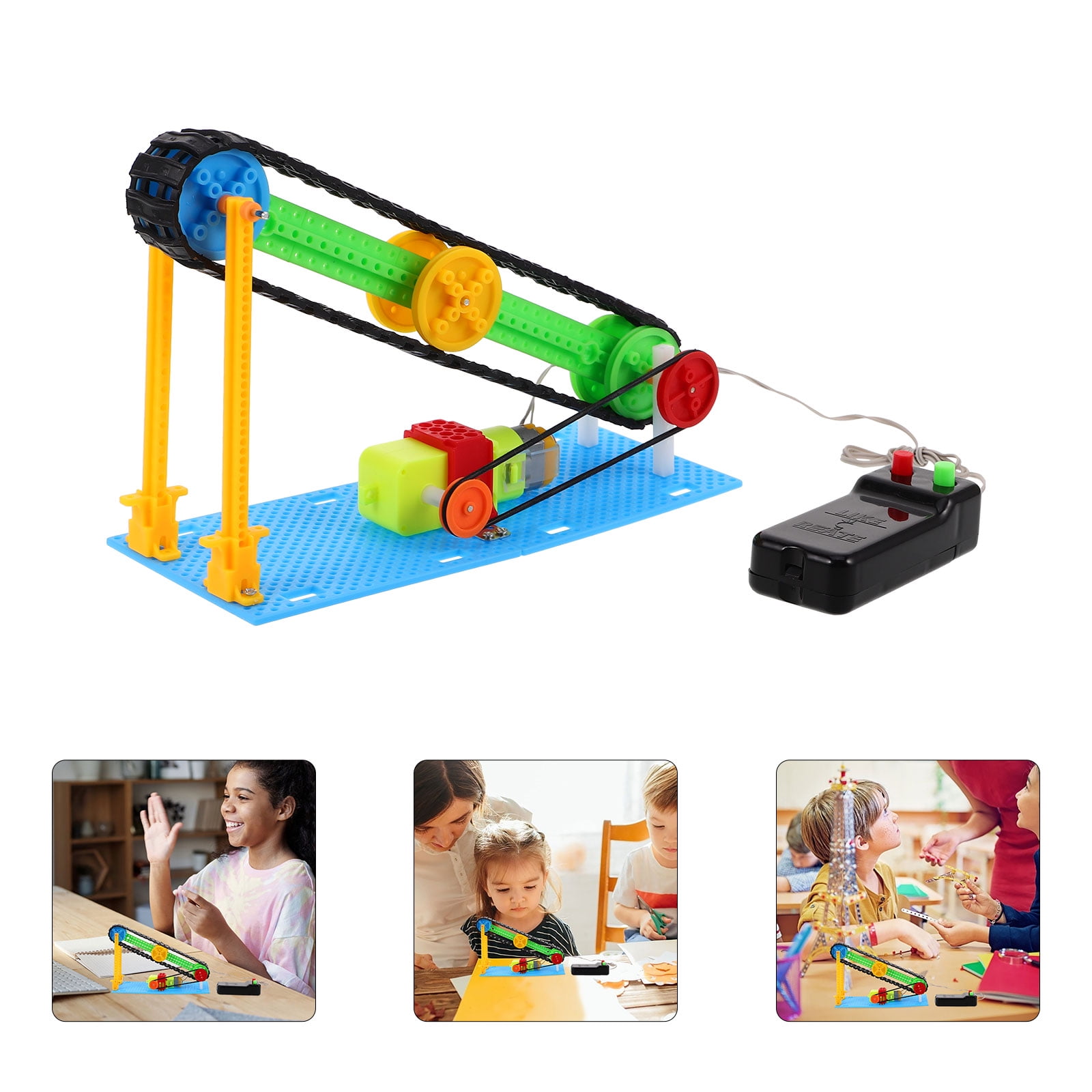 YOSADIER STEM Toys for Kids Ages 812 Electric Conveyor Belt Robotics ...