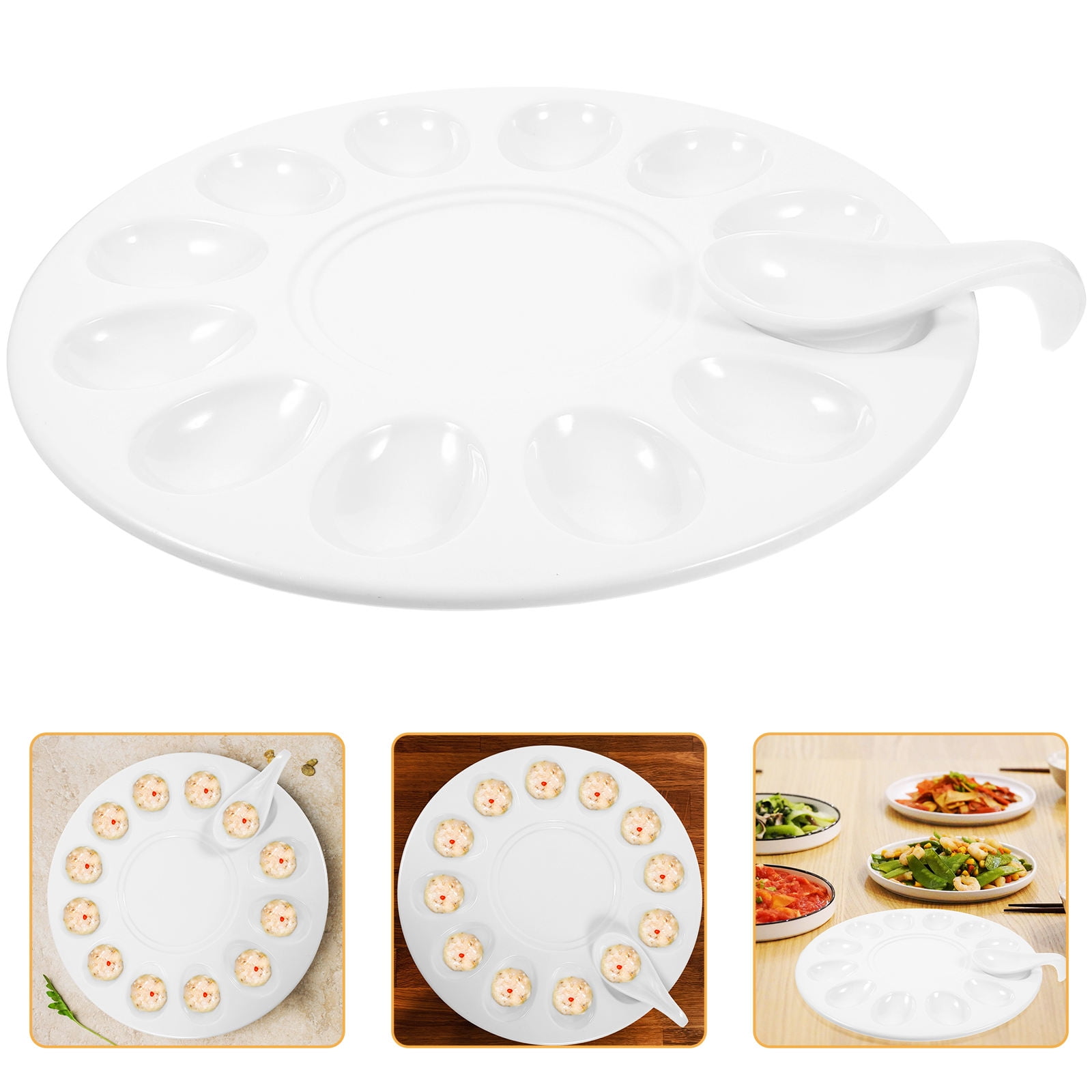 YOSADIER Shrimp Paste Plate 1 Food Preparation and Dining and Plastic ...