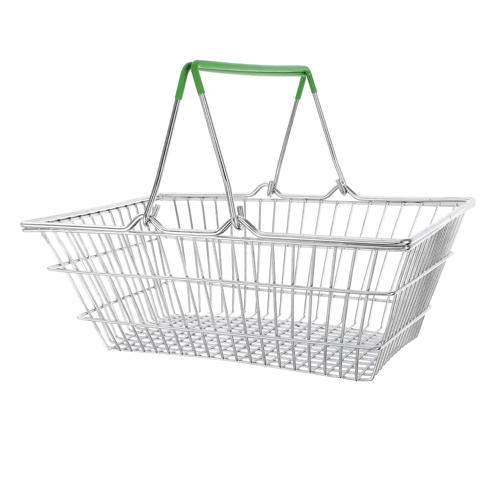 YOSADIER Storage Shopping Baskets Iron Green 1Pack for Kids Learning ...