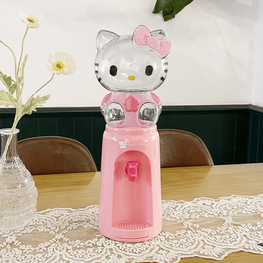 YOSENING 2000ML Hello Kitty Mini Cartoon Water Dispenser - Cute Press ...