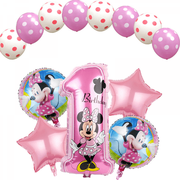 Anagram 5pc Mickey Mouse 1st Birthday Bouquet of Balloons - Walmart.com
