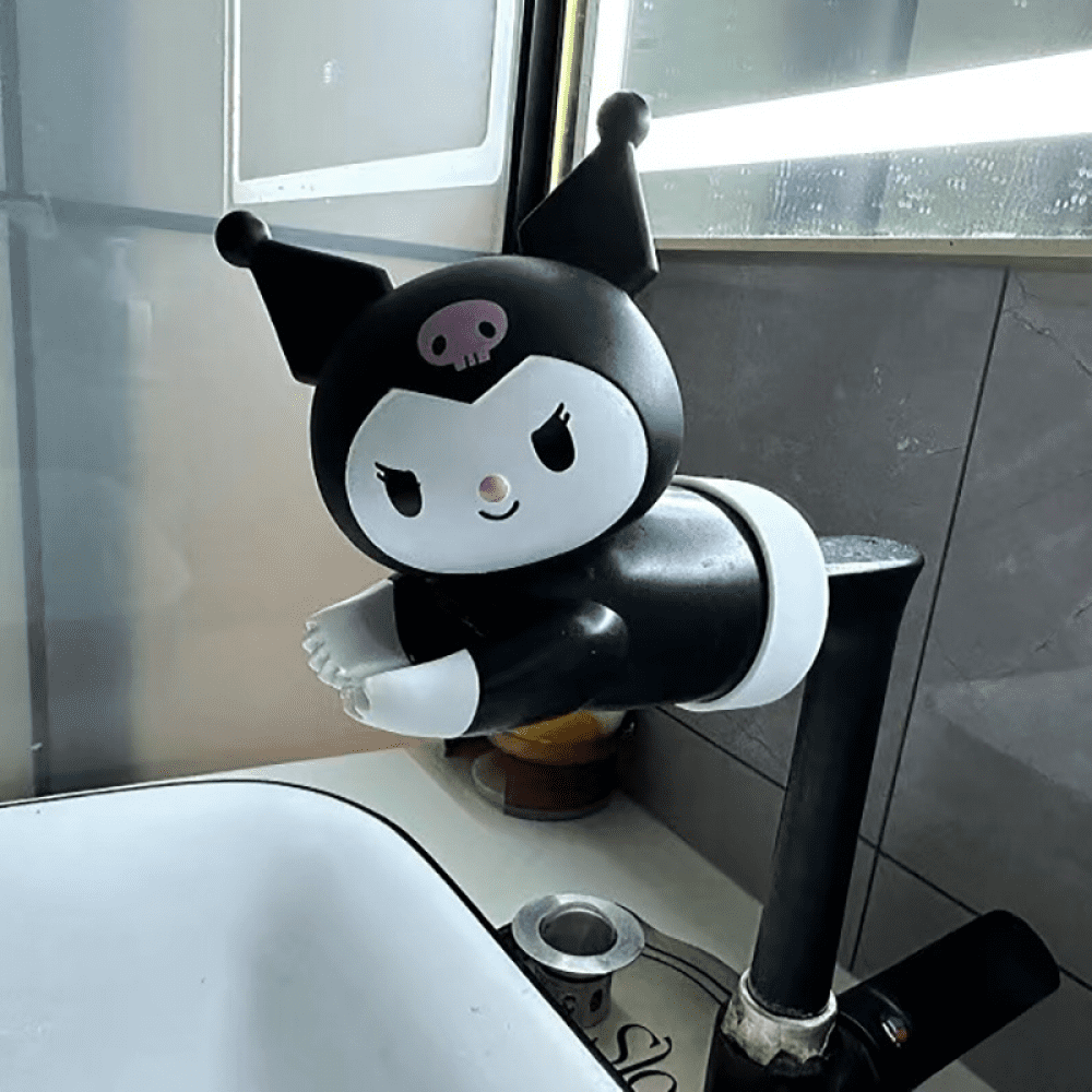 YOSENING Cartoon Kuromi Faucet Extender - Child-Friendly Sink ...