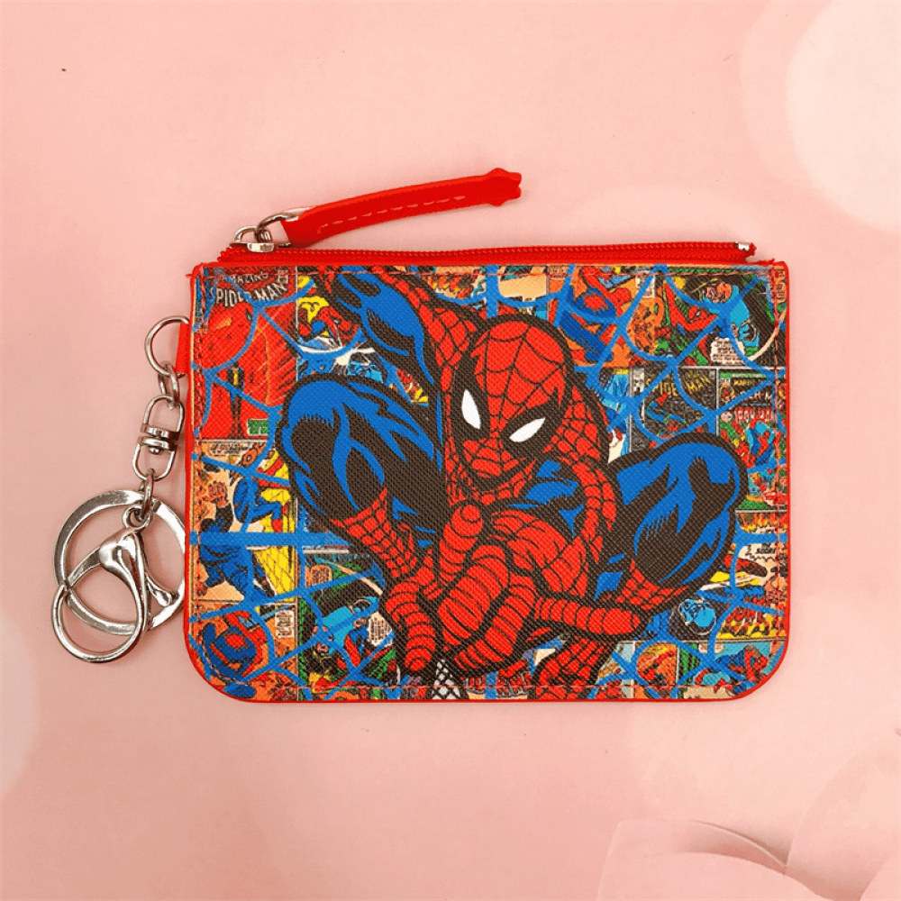 YOSENING Spiderman Superhero Coin Purse & Card Holder - Cute Cartoon ...