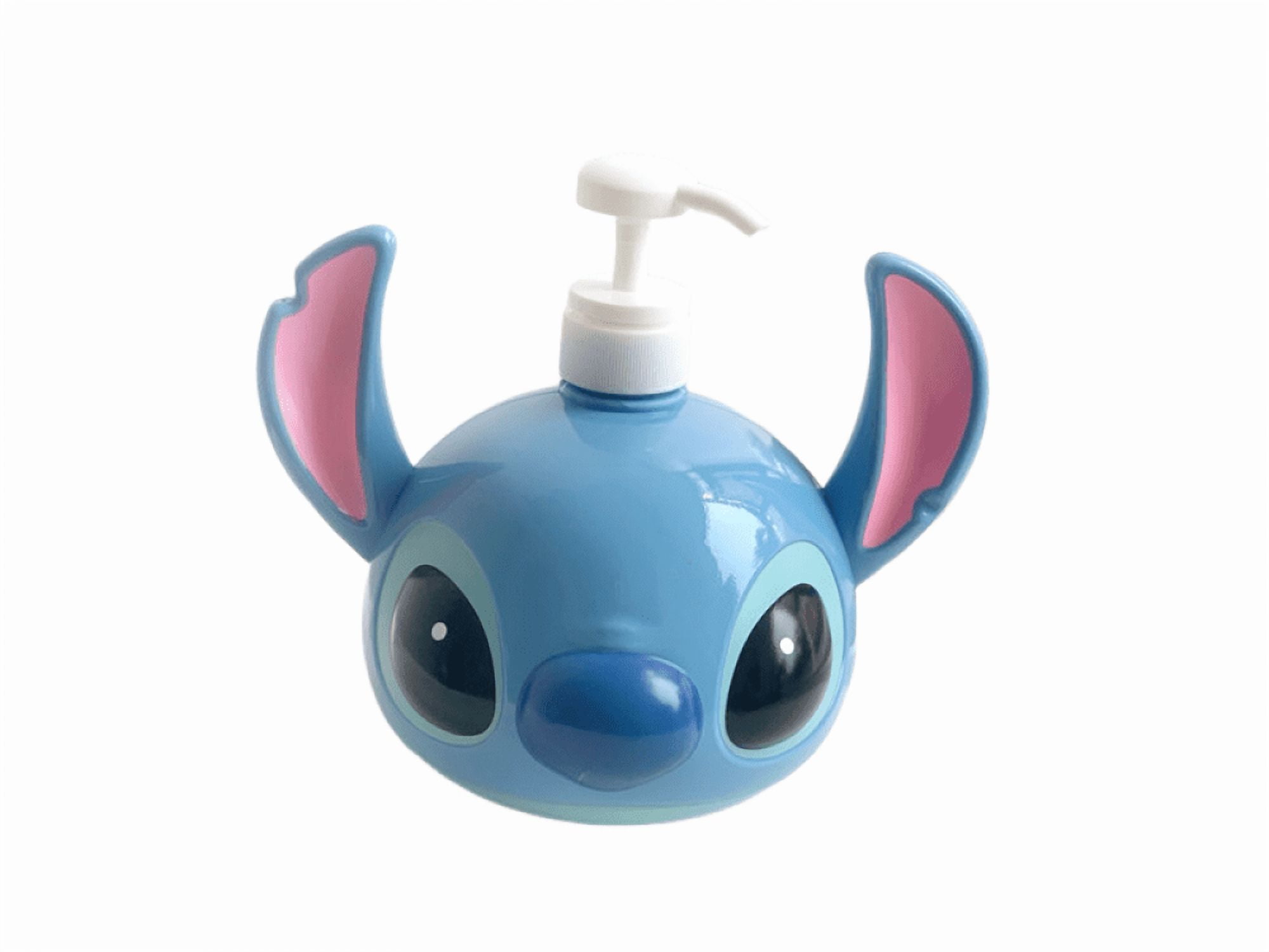 YOSENING Stitch Pump Bottle - 1100ml Cute Cartoon Refillable Lotion ...