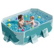 "Hyindoor Foldable Non-Inflatable Pool for Adults & Kids, Anti-Slip ...