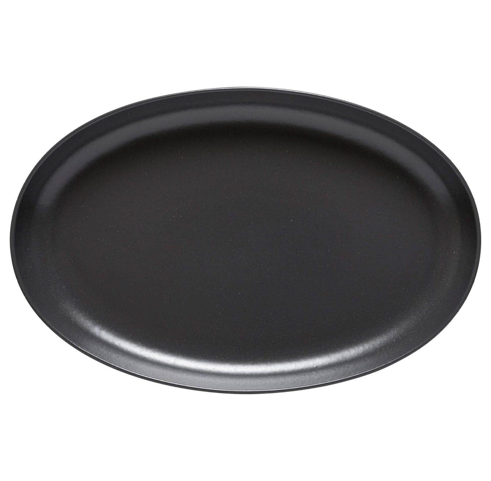 YOSITiuu Ceramic Stoneware 16'' Oval Platter - Pacifica Collection, Seed Grey | Microwave ...