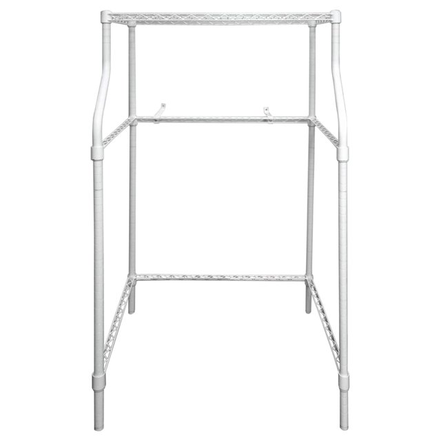 YOSITiuu Compact Laundry Stand, Metal Washer-Dryer Rack, 23.6"D x 29.5 ...