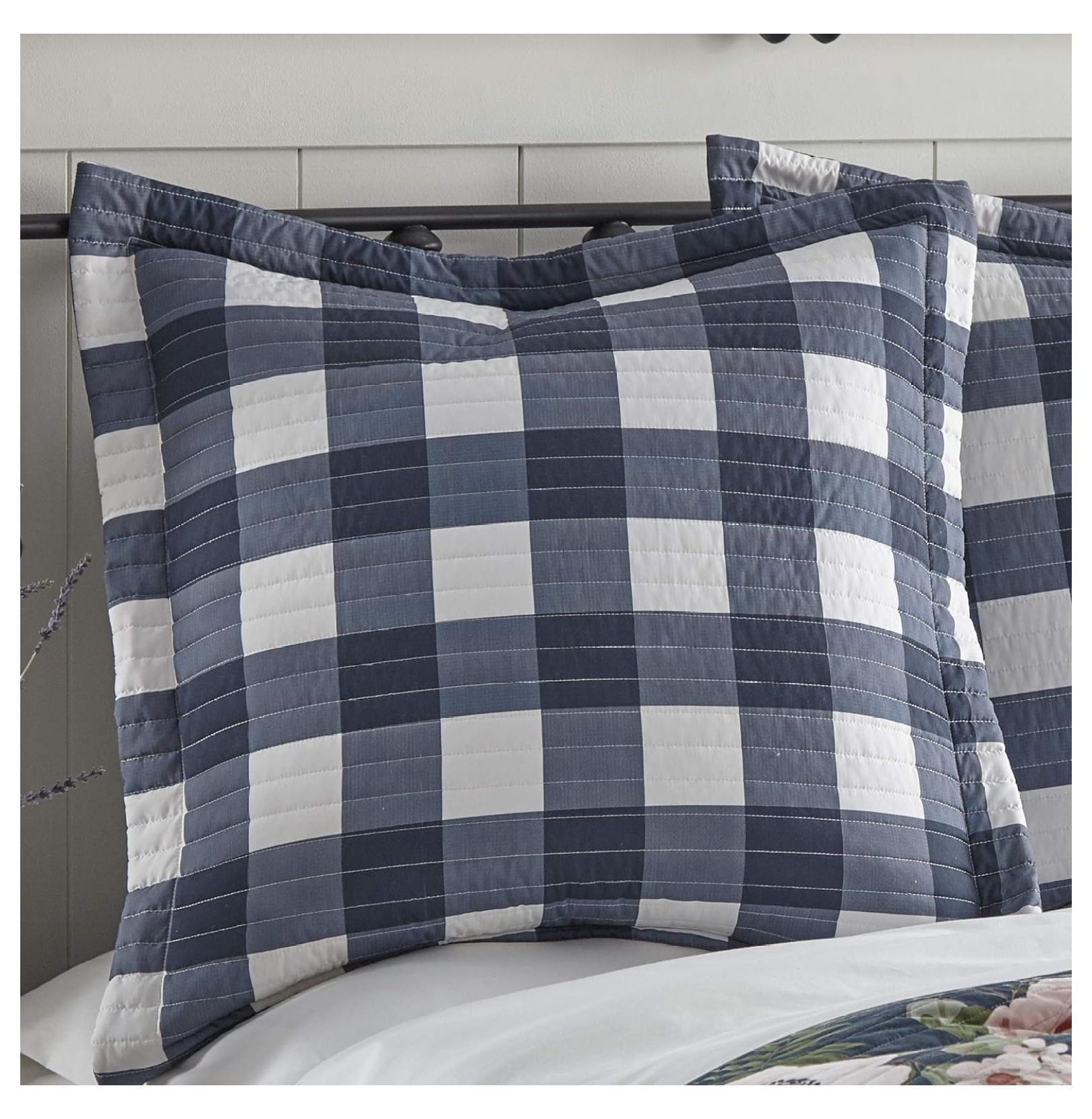 YOSITiuu - Fiori - Quilted Euro Shams Set of Two (26 x 26 in ...