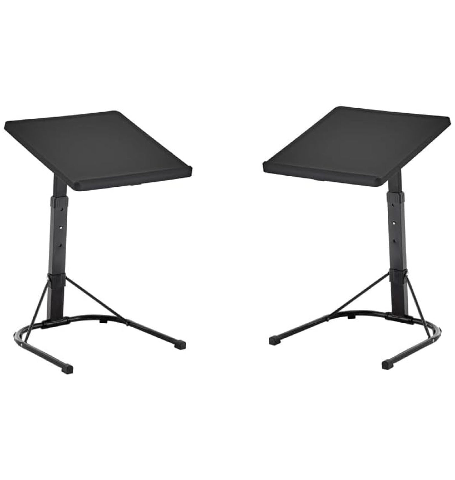 YOSITiuu Folding TV Table Tray Foldable 3 Adjustable Height & Tilt ...