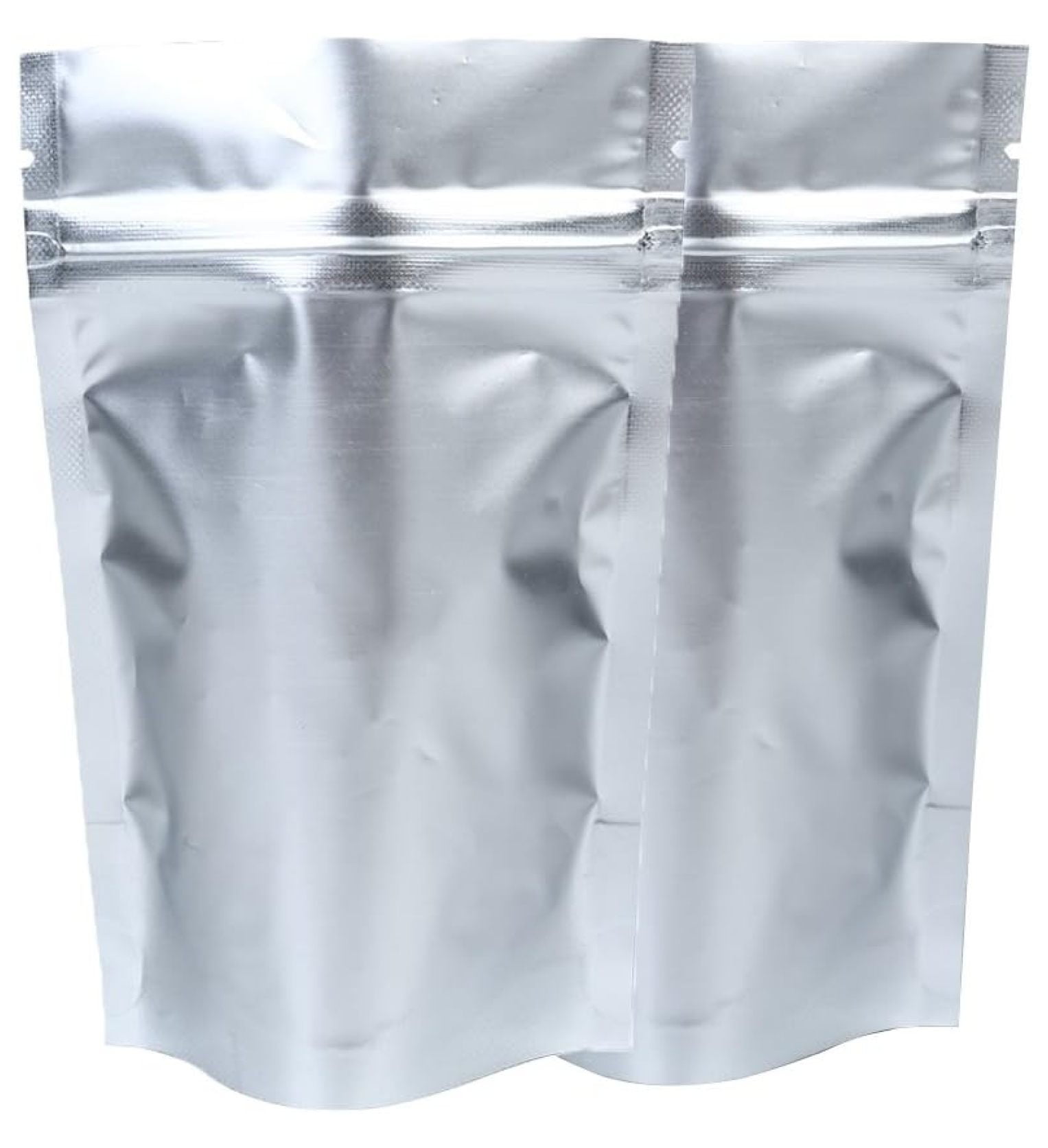 YOSITiuu Pack of 100 Matte/Glossy Color Stand-Up Resealable Zipper ...