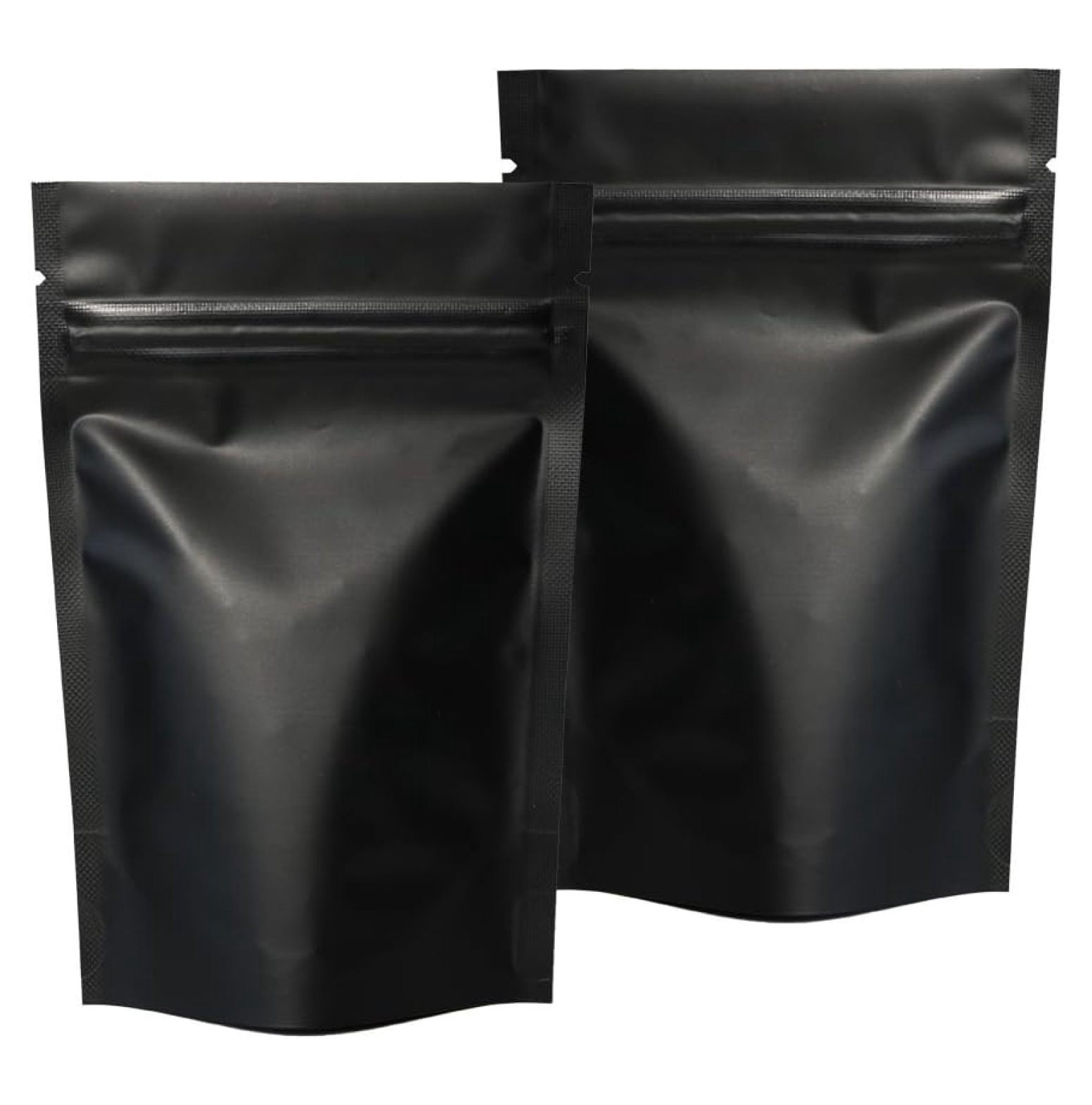 YOSITiuu Pack of 100 Matte/Glossy Color Stand-Up Resealable Zipper ...