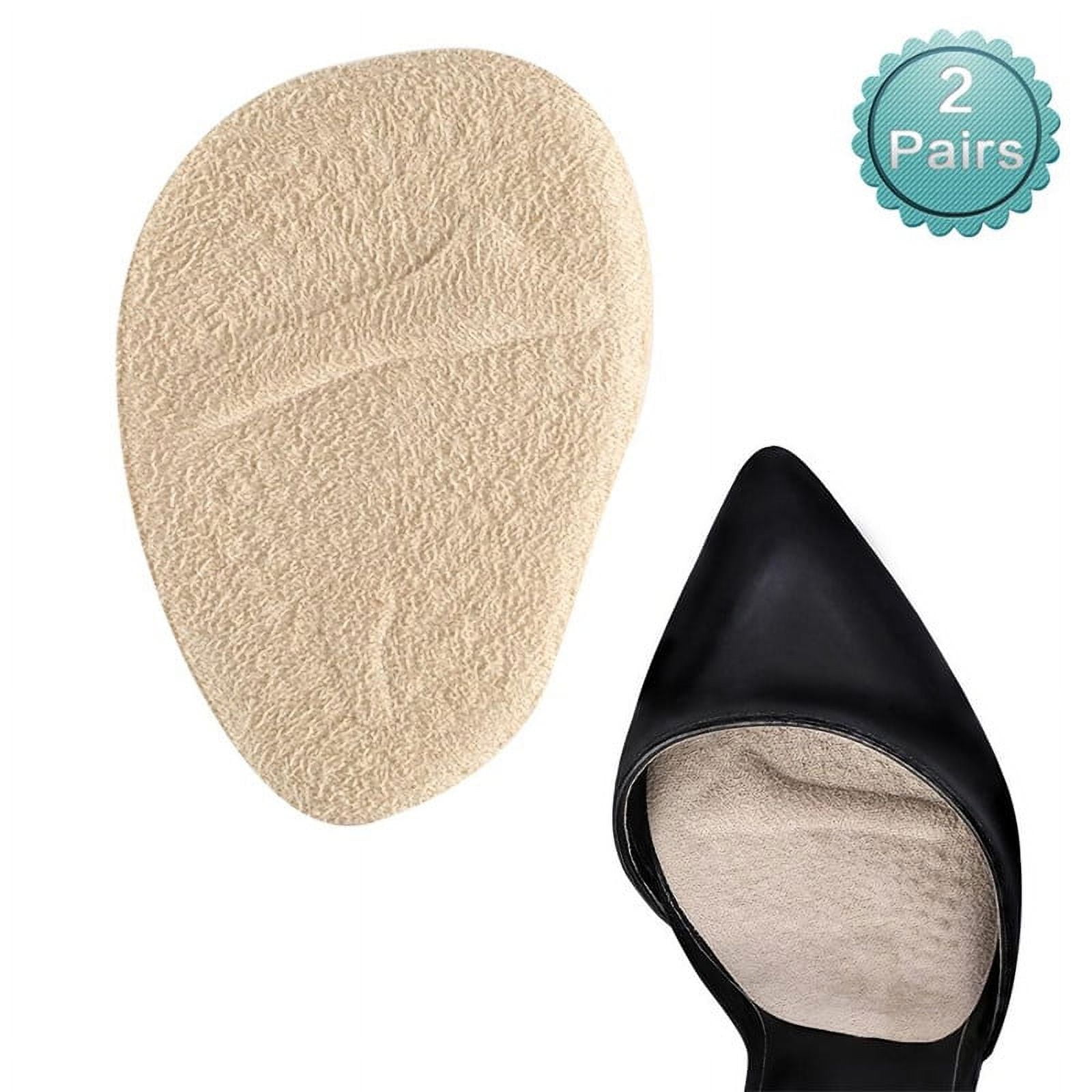 YOSOO 2 Pairs Anti-slip Shoe Pads Ball of Foot Cushions Inserts Gel ...