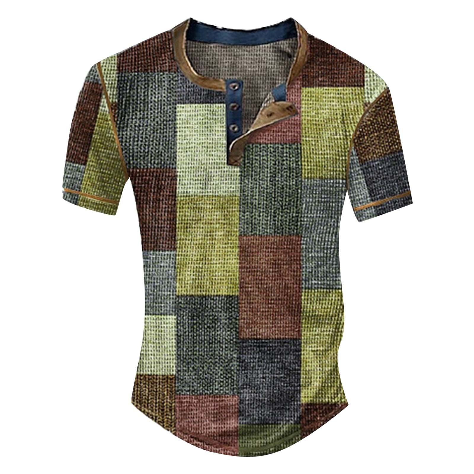 YOTMKGDO Blouses & Tops Long Sleeve, Notch Neck Button Women Ladies ...