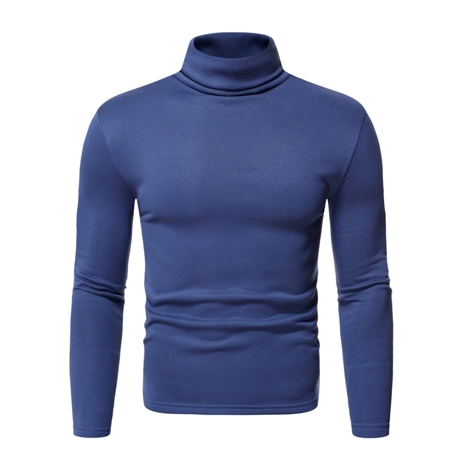 Yotmkgdo Mens T Shirts High Neck T Shirts For Men Mens Autumn Long