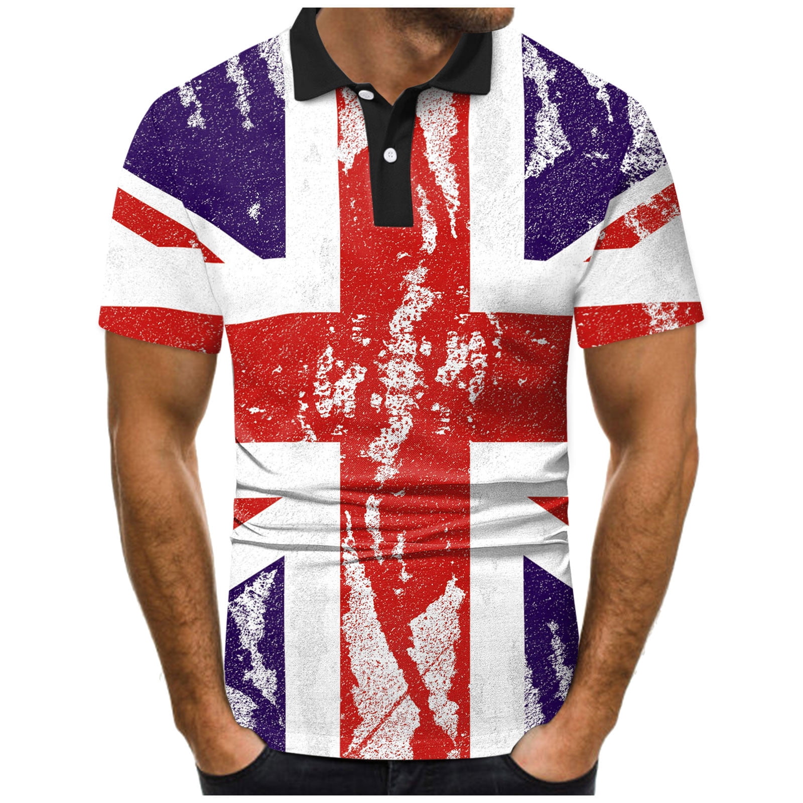 Yotmkgdo Mens T Shirts Polo Shirts For Men Men Fashion Spring Summer