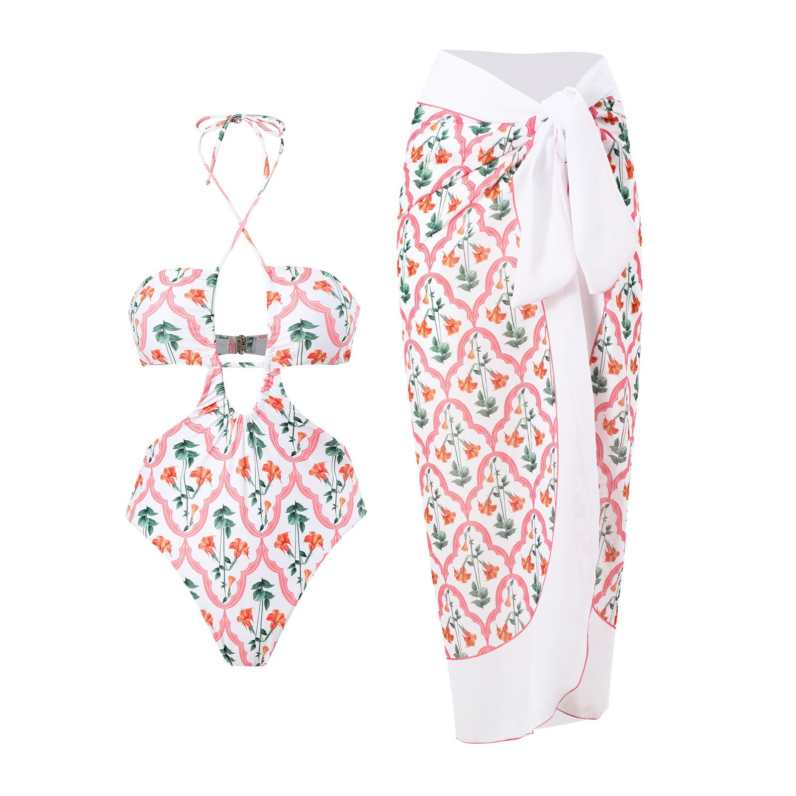 YOTMKGDO One Piece Swimsuit Women, Bodysuits For Women, Women's 3 Piece ...