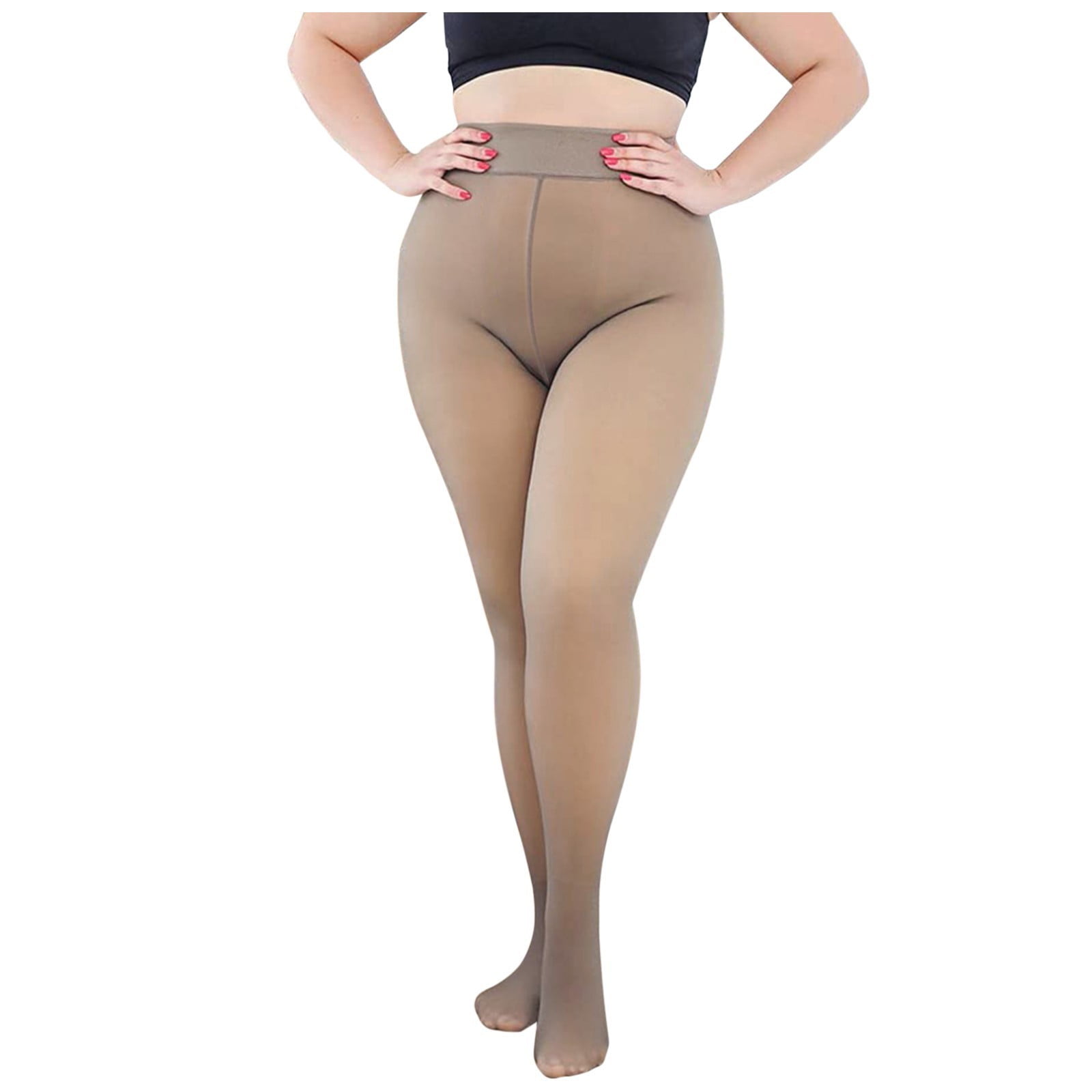 YOTMKGDO Pantyhose for Women, Women'S 220G Stockings Stockings Size Pantyhose of Through Plus ...