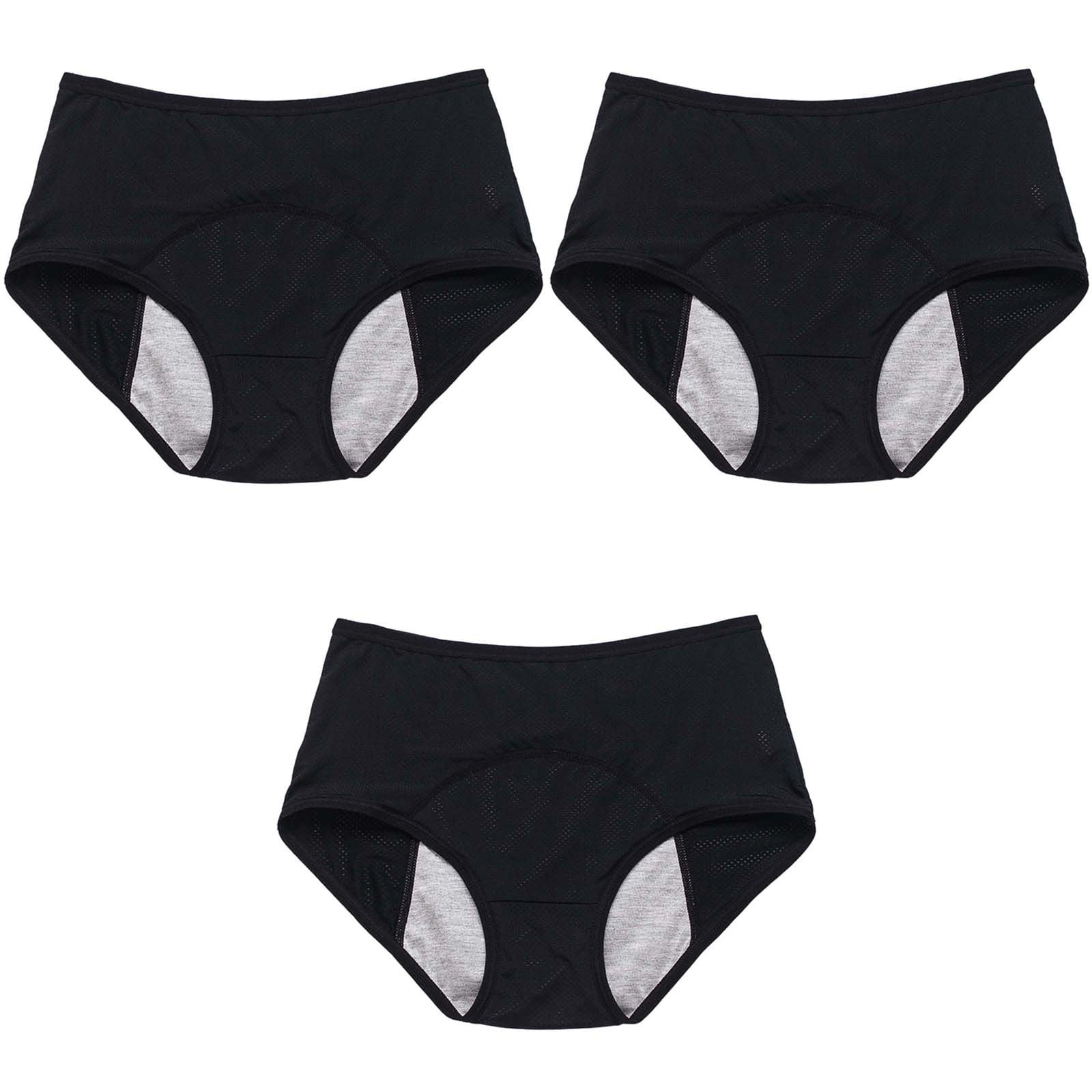 YOTMKGDO Period Panties, Incontinence Underwear for Women, 3Pc ...