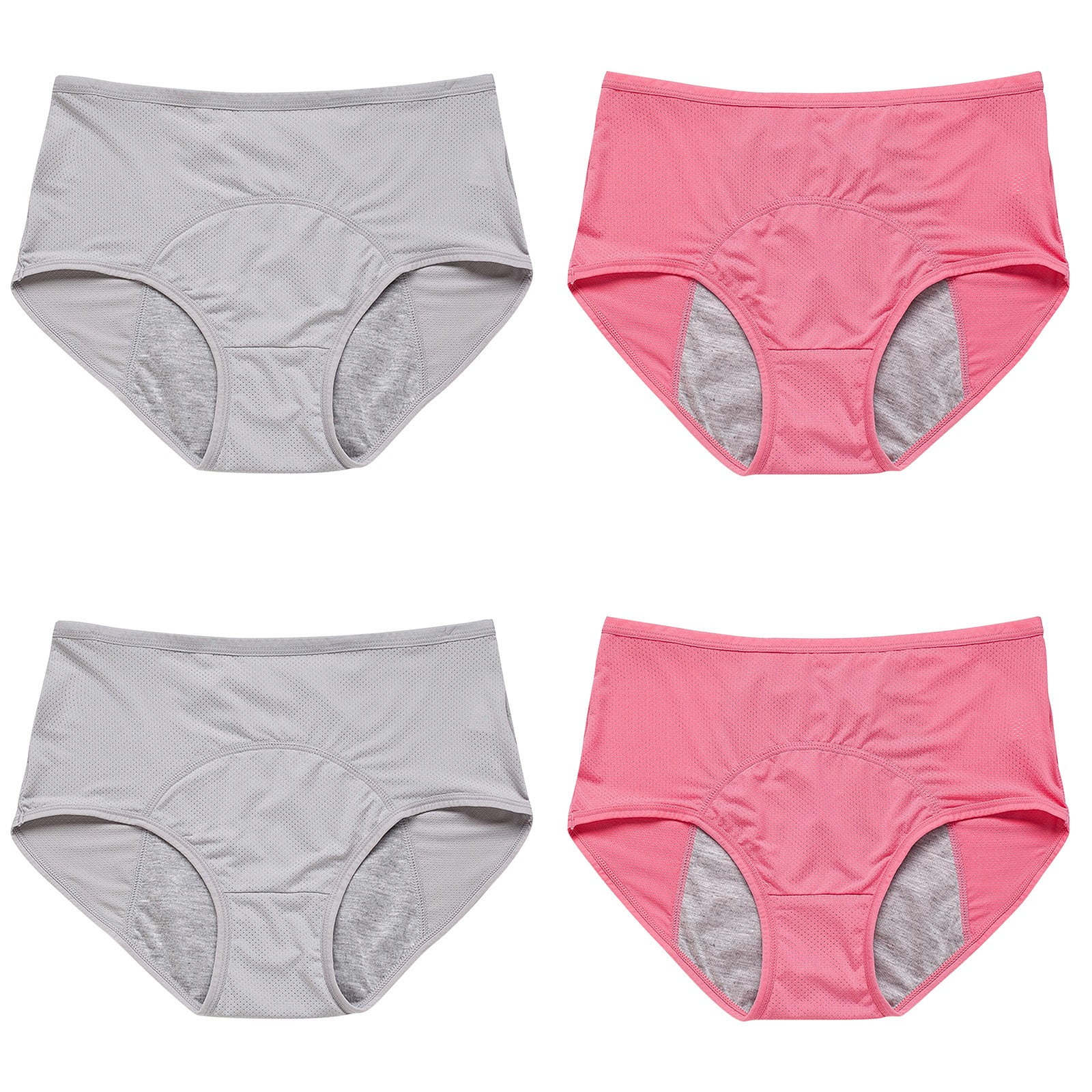 YOTMKGDO Period Panties, Incontinence Underwear for Women, 4PC ...