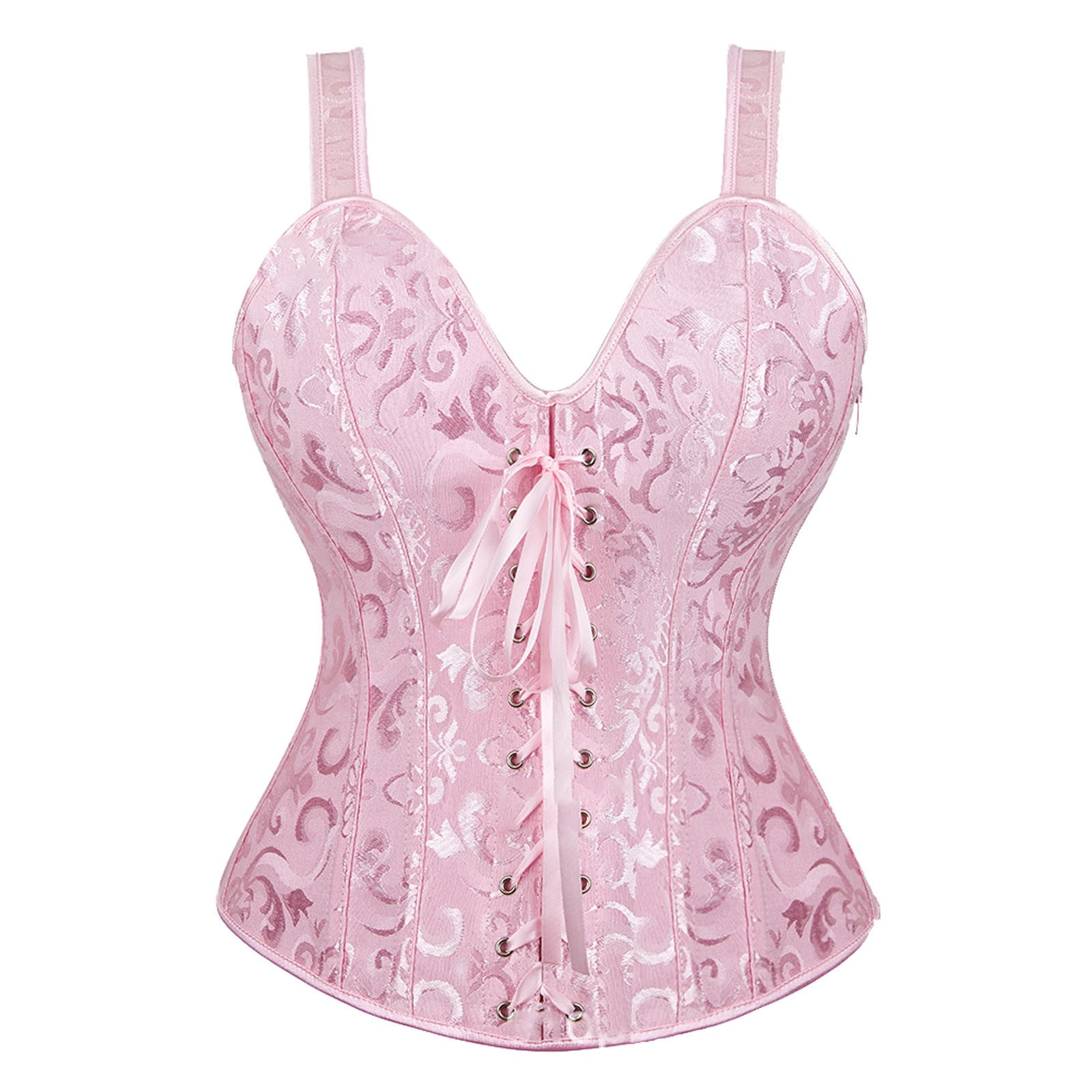 YOTMKGDO Shapewear Tummy Control, Corset Tops for Women Vintage Floral ...