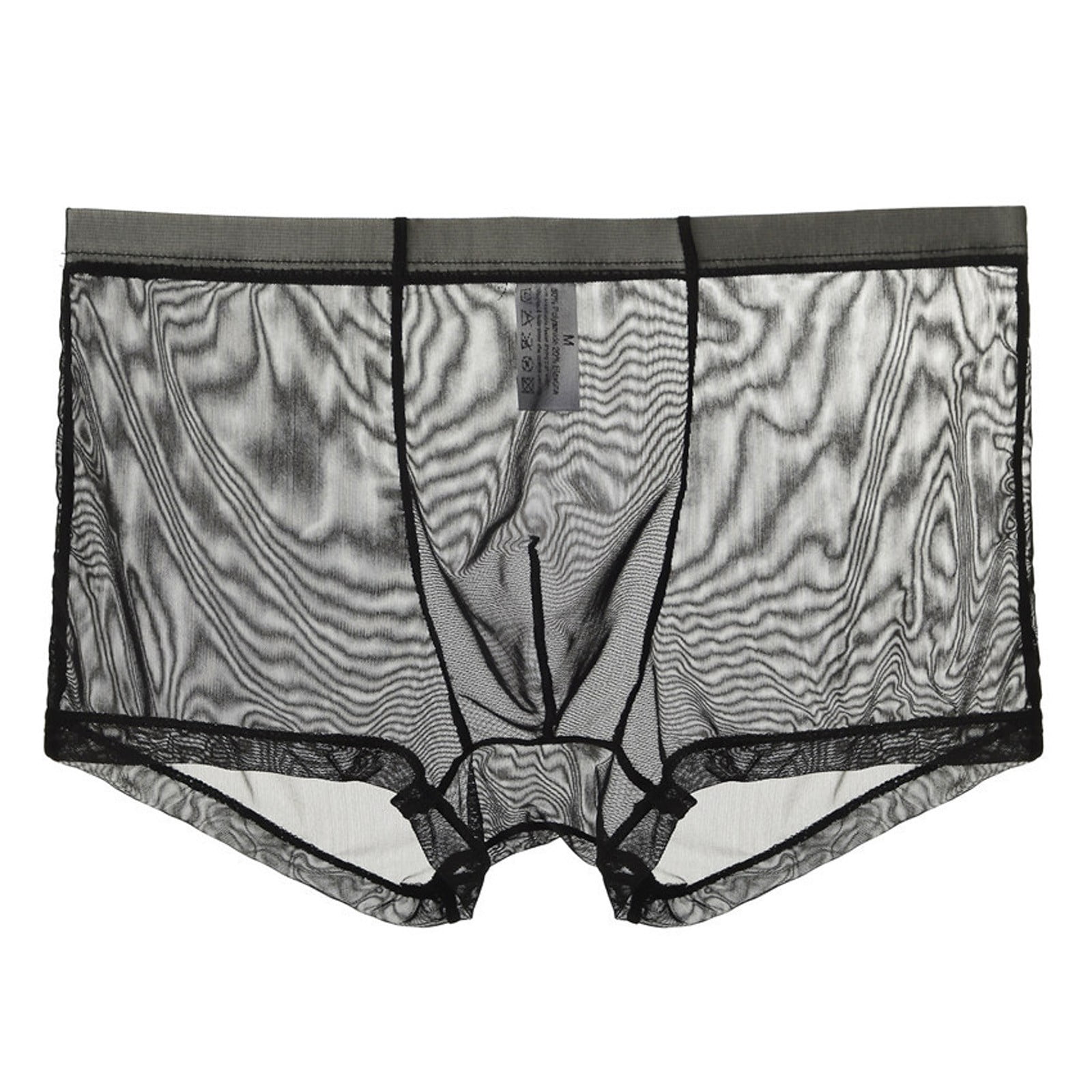 YOTMKGDO Sheer Top Mens Ice Silk Transparent Triangle Pants Thin Low ...
