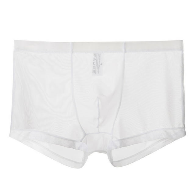 YOTMKGDO Sheer Top Mens Ice Silk Transparent Triangle Pants Thin Low ...