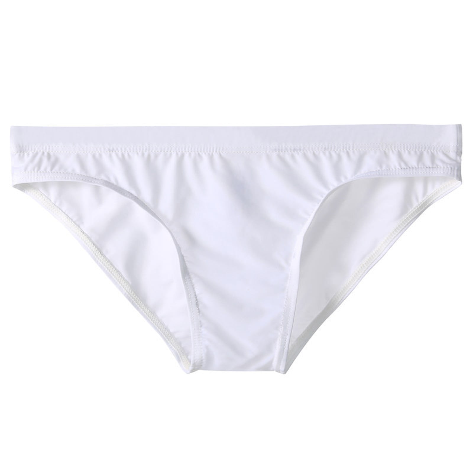 YOTMKGDO Sheer Top Mens Ice Silk Transparent Underwear Bagless Tight ...