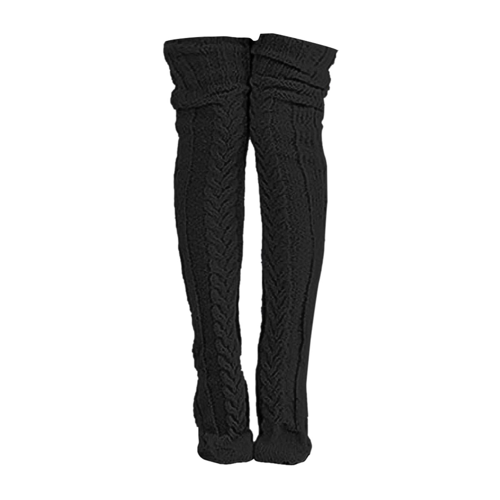Yotmkgdo Thigh High Socks Over The Knee Socks For Women Womens Cable