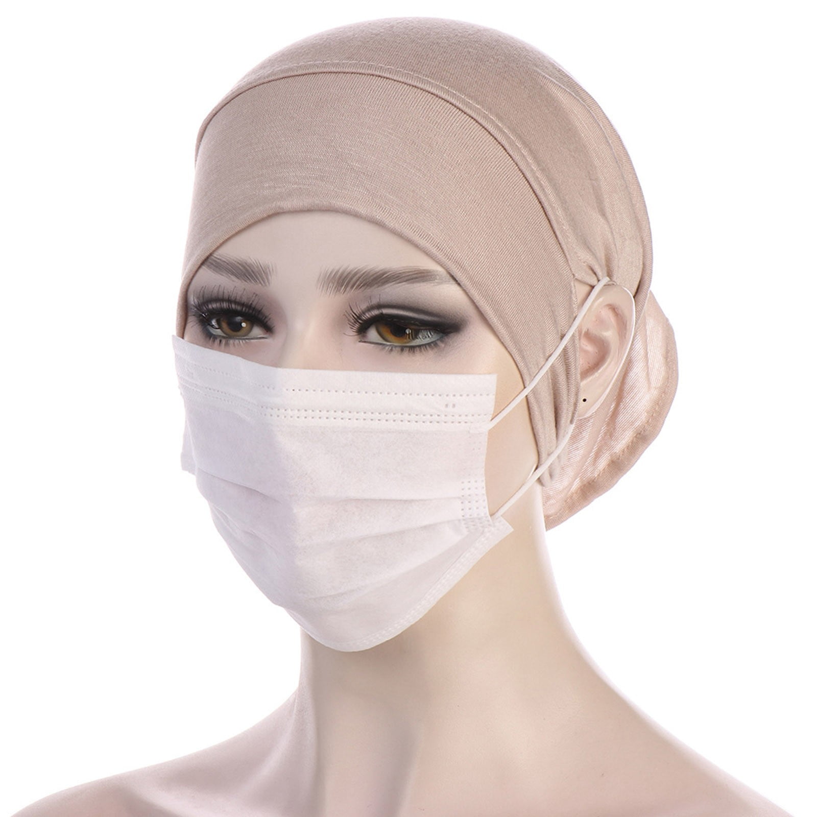 YOTMKGDO Turbans for Women, hats for women Muslim Hijab Undercap with ...