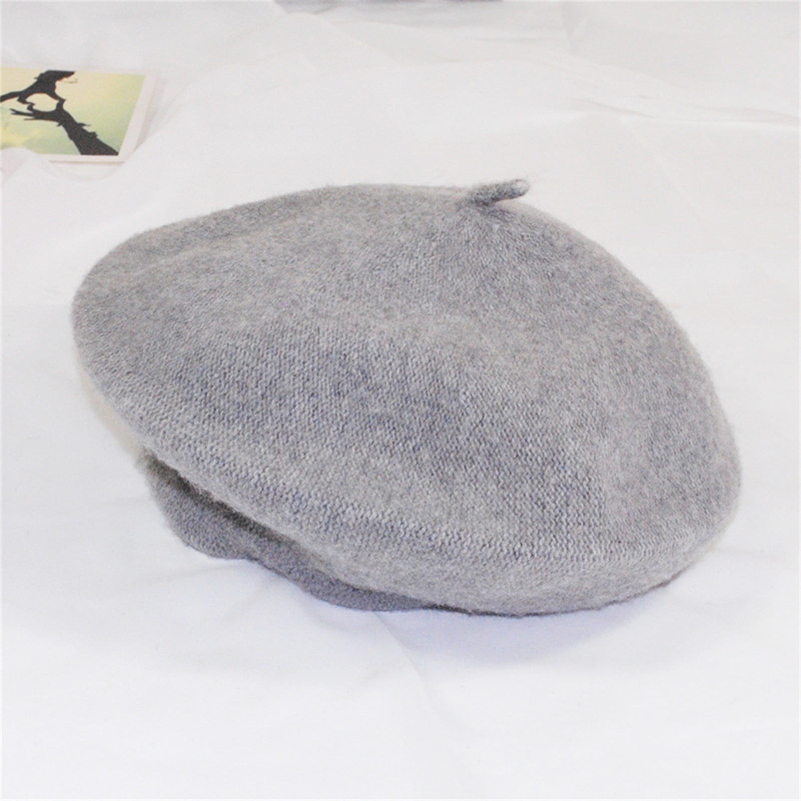 YOTMKGDO bonnet femme hiver Winter Hats for Women 2024 Wool Beret Bud ...